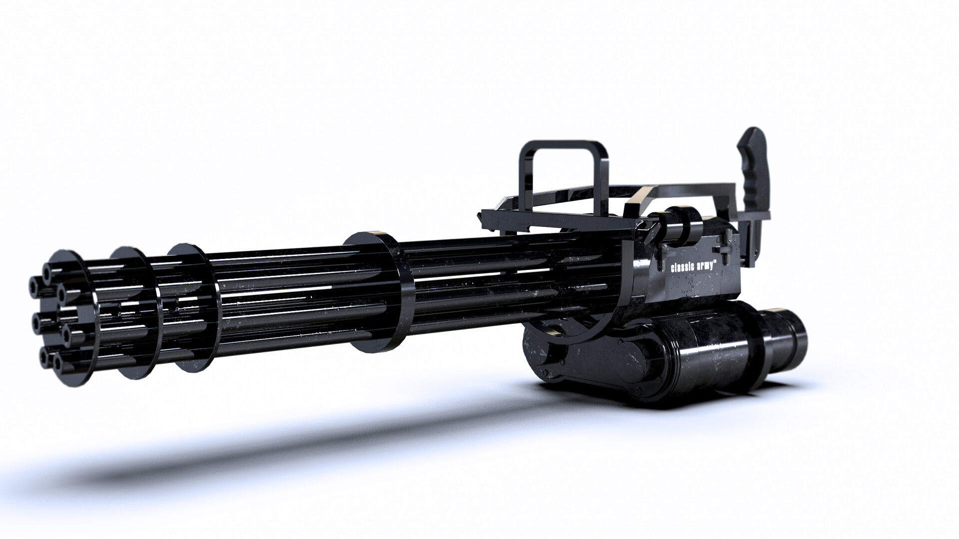 ArtStation - Minigun 3D