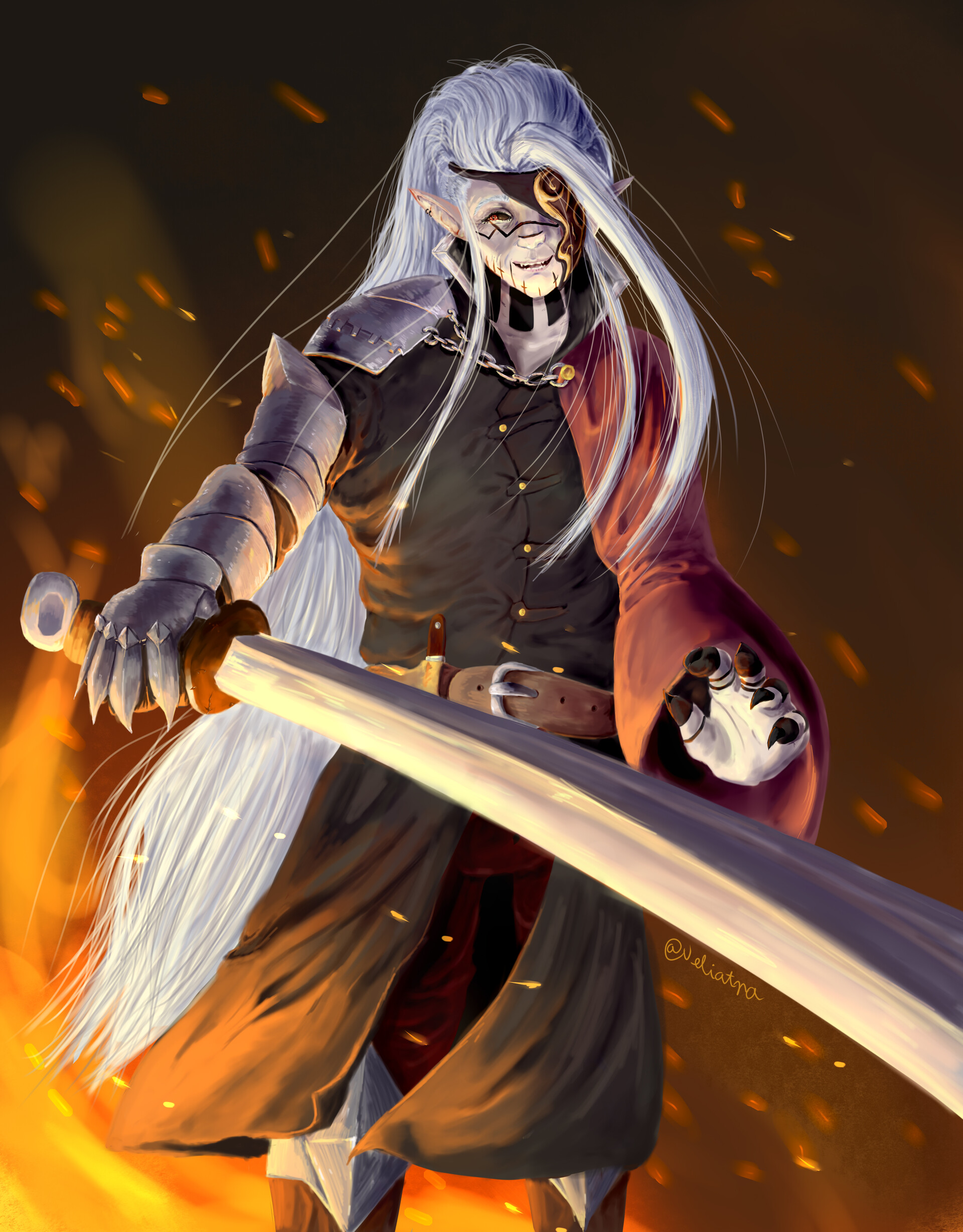 ArtStation - Character concept art; 'Mys'