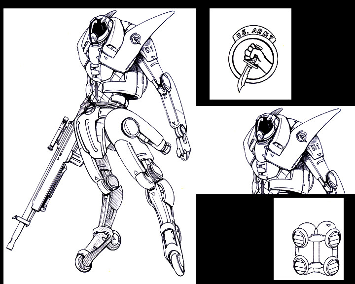 ArtStation - 2d ex mech 02 a