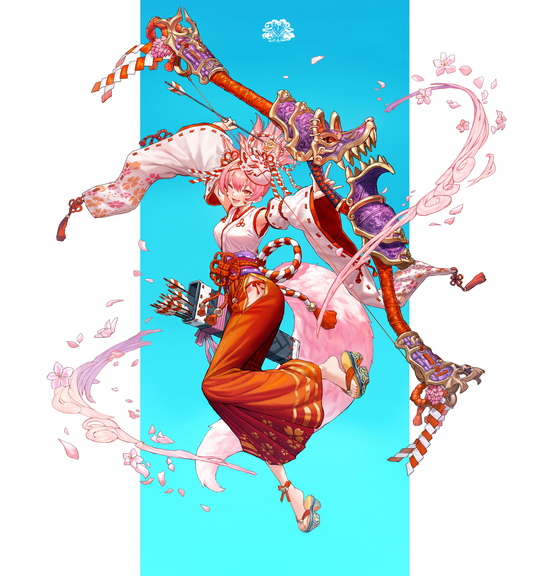 ArtStation - Sakura Archer