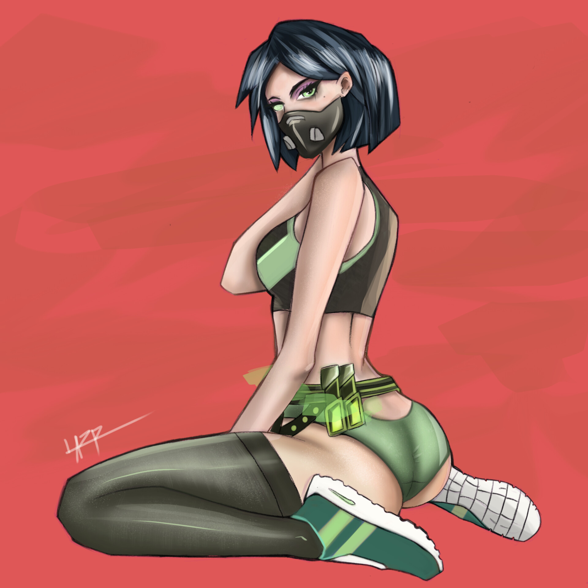 ArtStation - VIPER VALORANT FANART