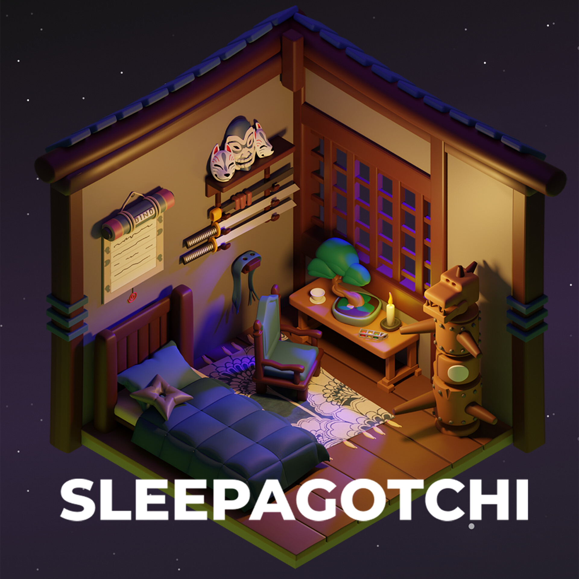 ArtStation - Ninja Room