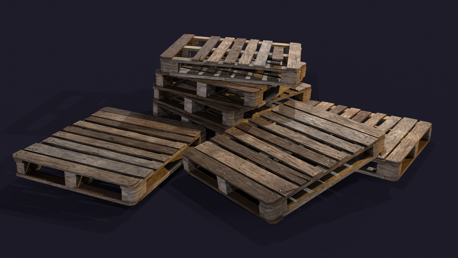 ArtStation - Wooden Palette