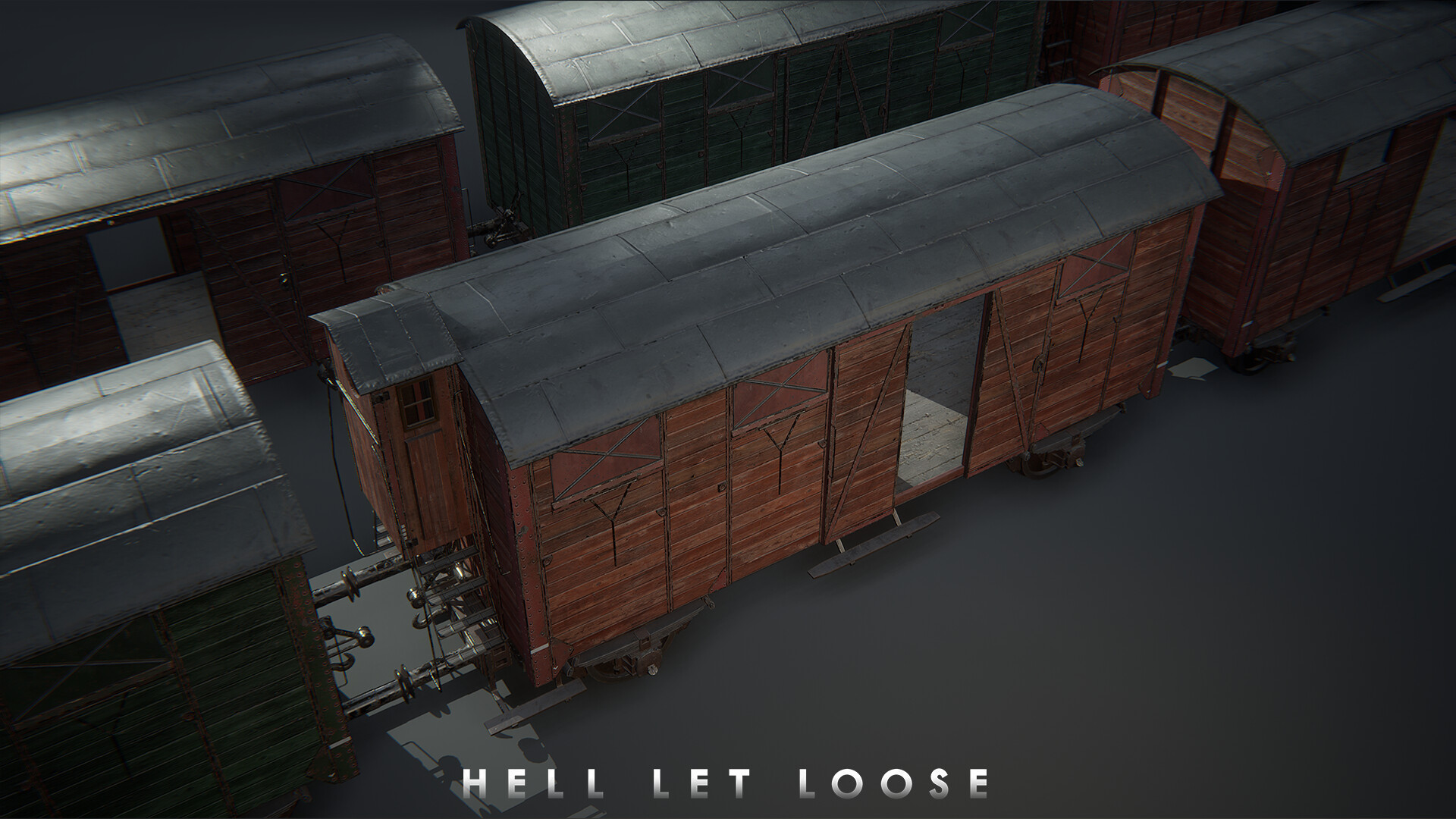 Danny Art - Hell Let Loose - Train Carriages
