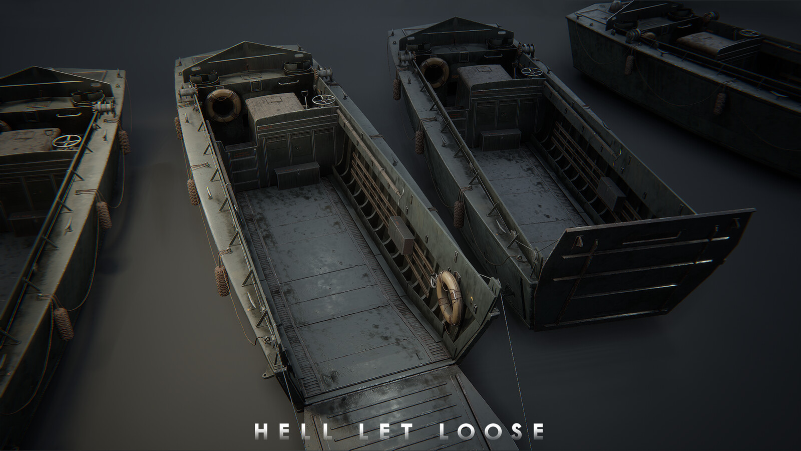 Danny Art - Hell Let Loose - Higgins Boat