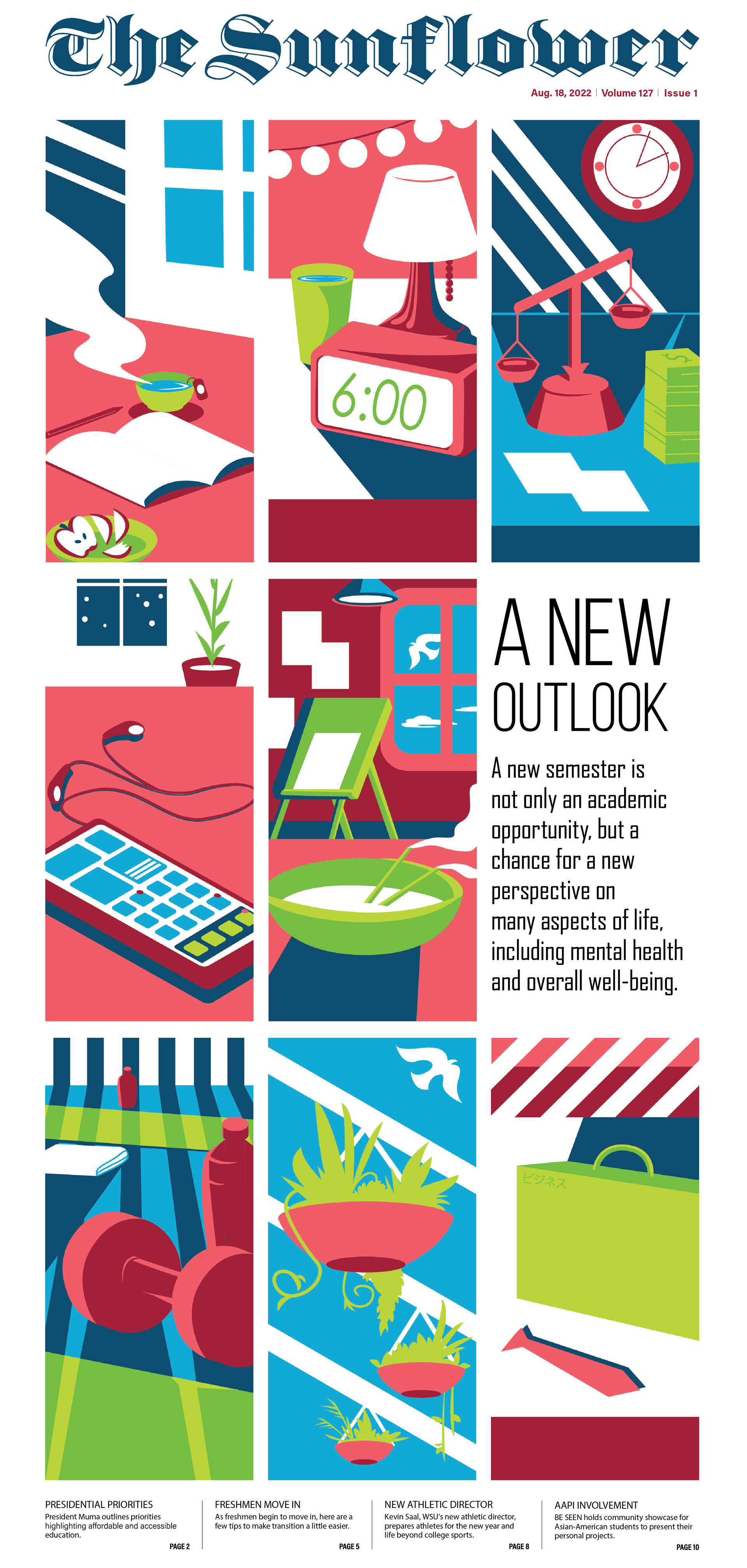 ArtStation - The Sunflower Cover Fall 2022 Back to School Edition