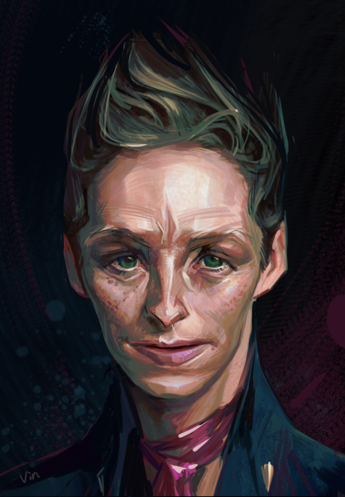 ArtStation - Stylized portrait