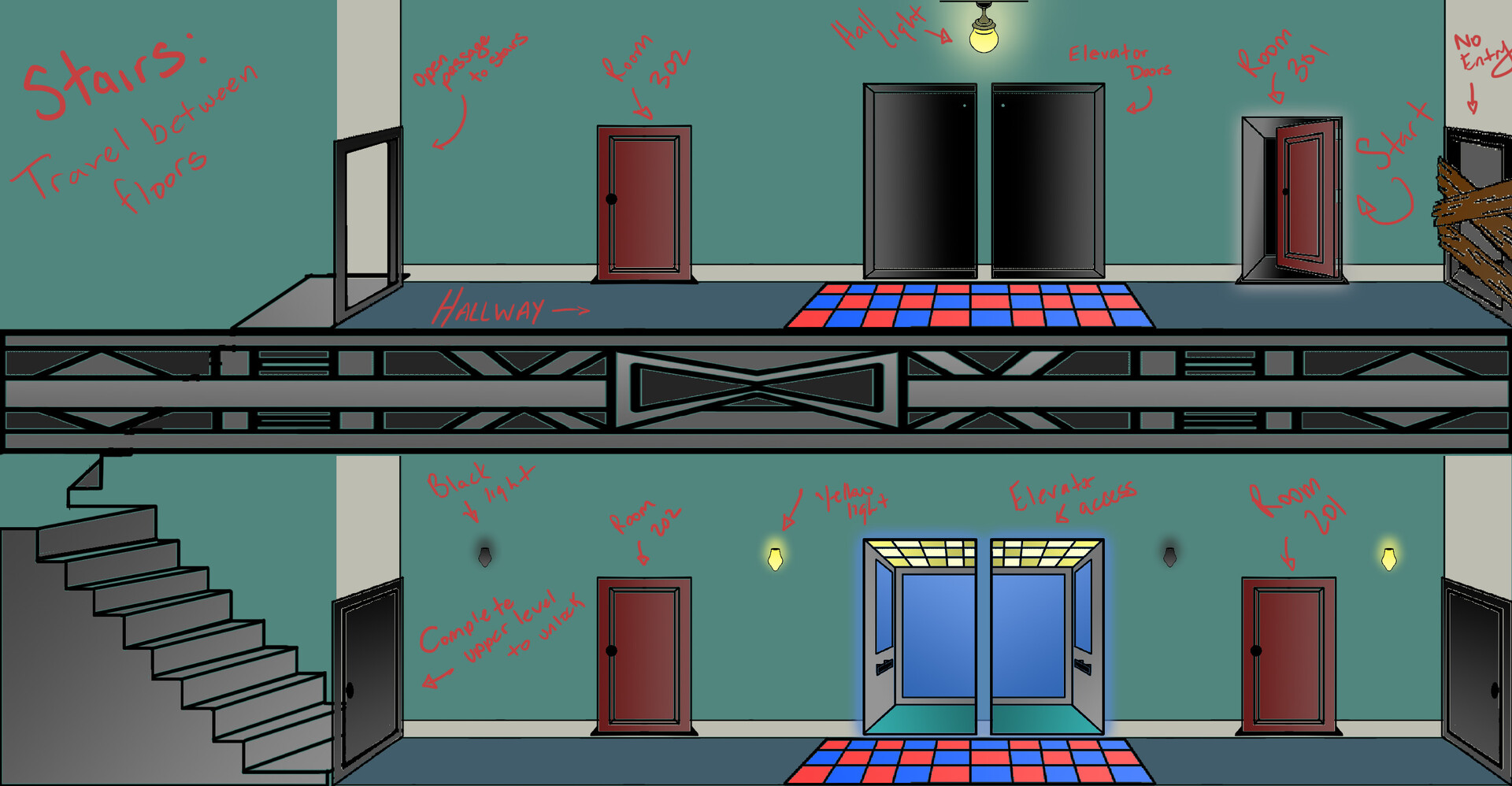 ArtStation - 2D Level Design 1