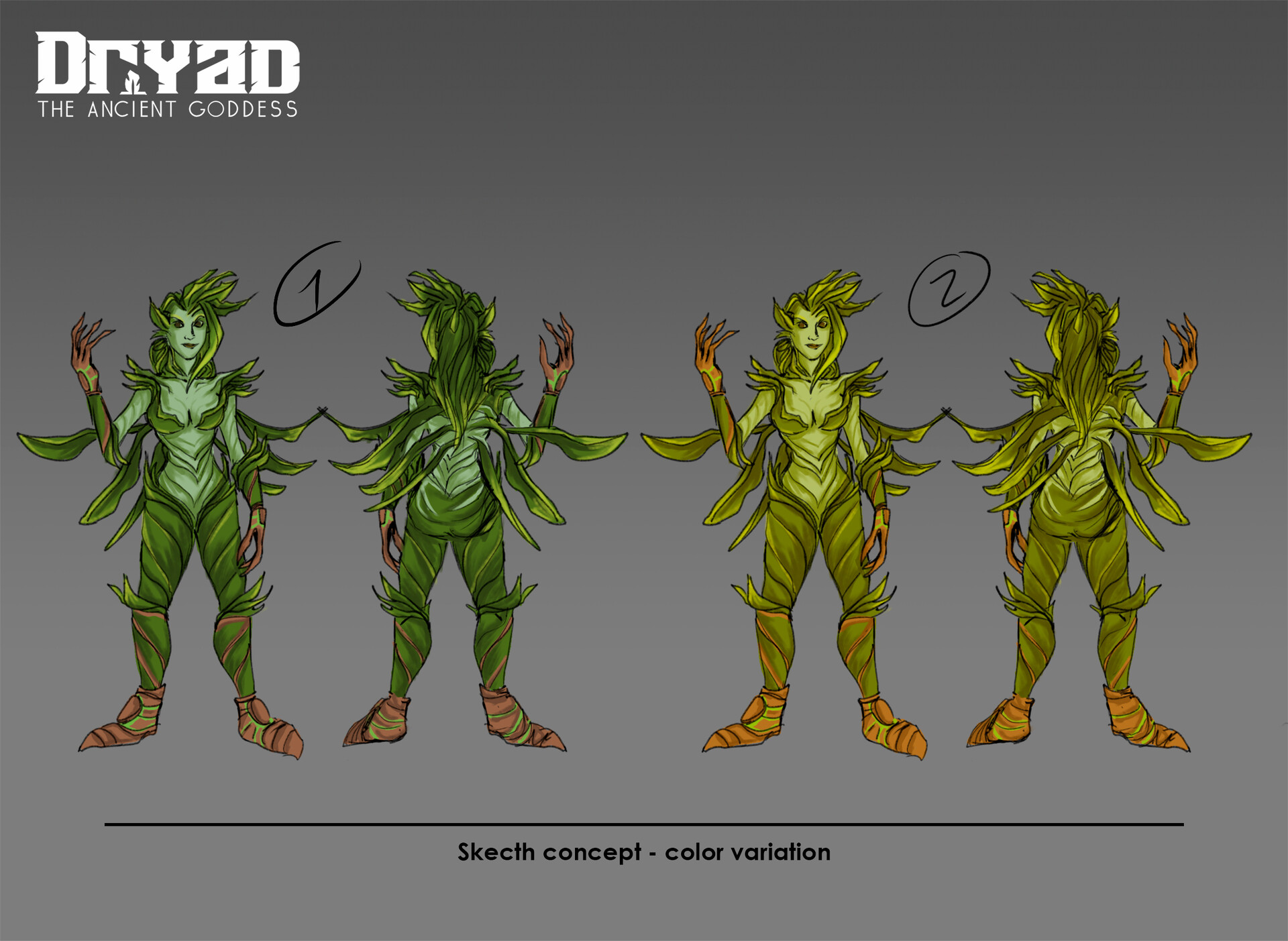 Carlos Simbaqueva - Dryad Character Game Design