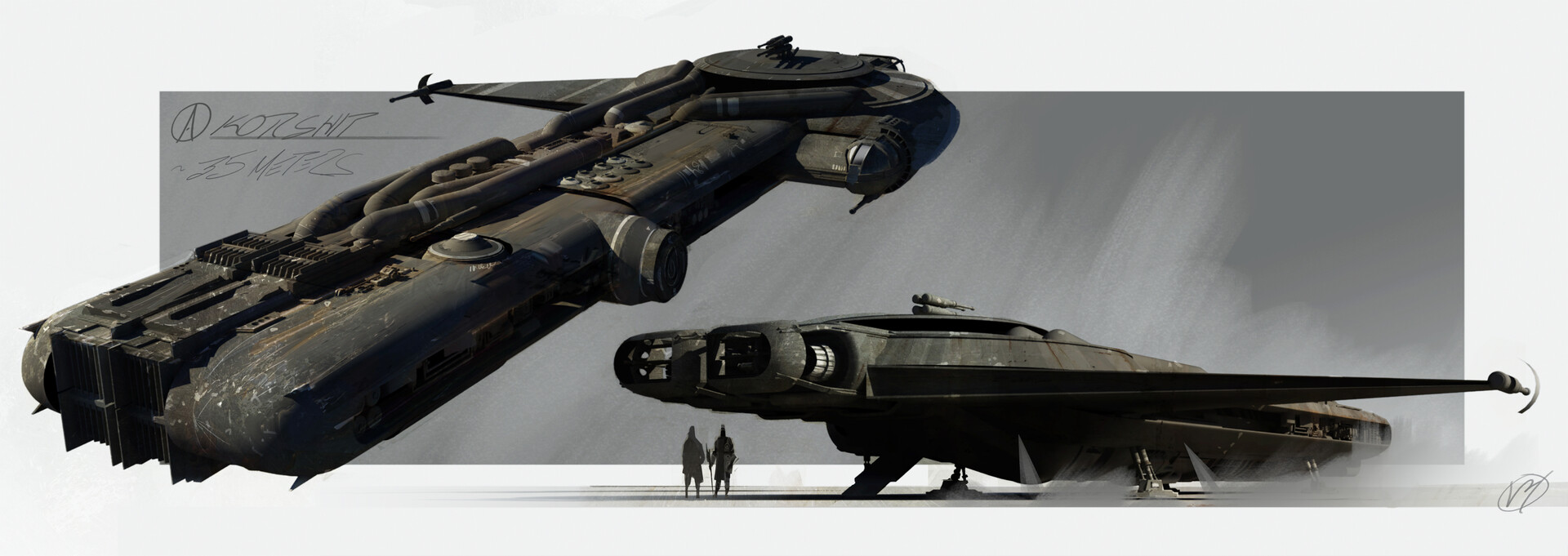 ArtStation - Star Wars The Rise of Skywalker: Knights of Ren Ship Alts