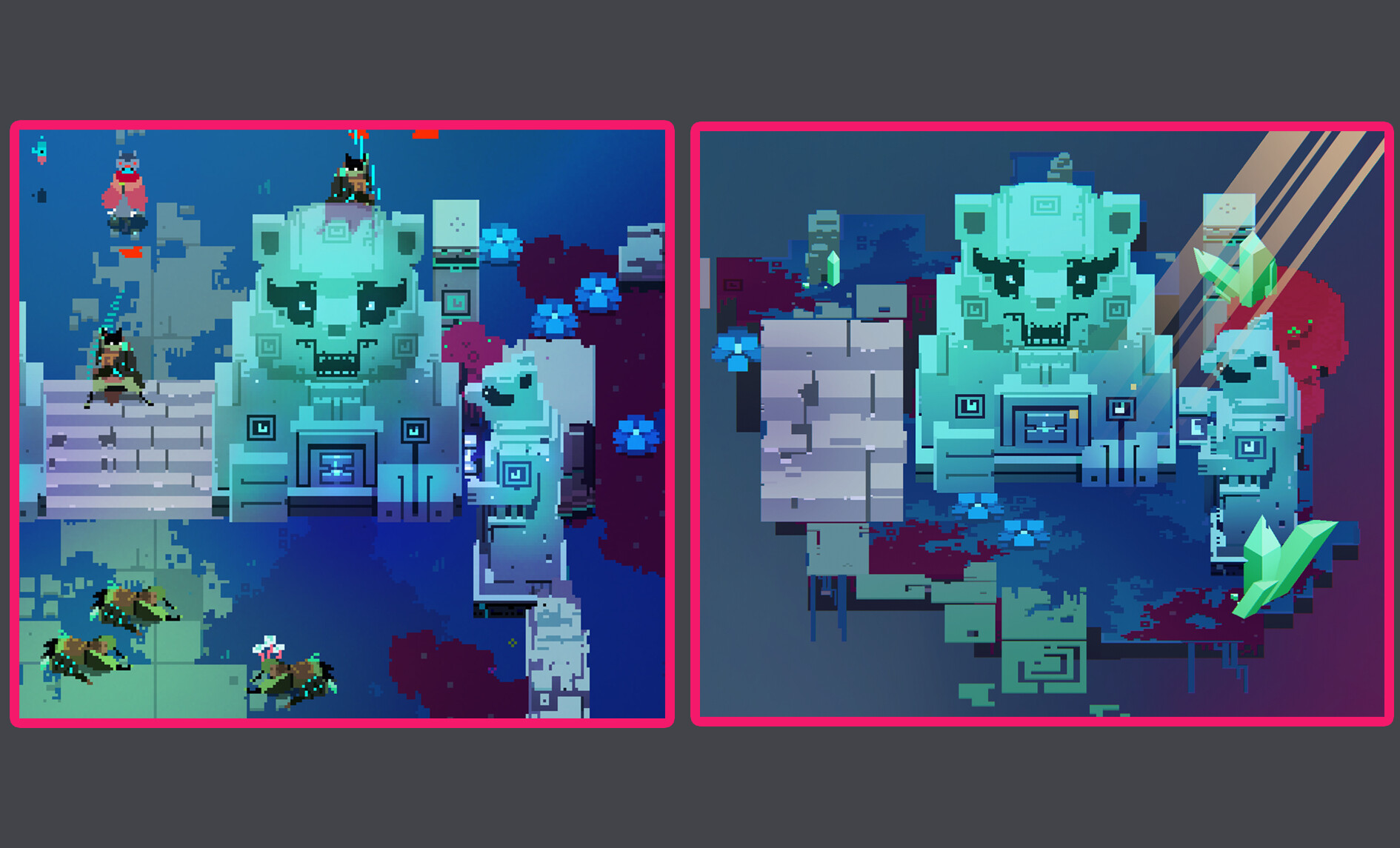 Jacques Roberts - Midnight Wood Diorama - Hyper Light Drifter