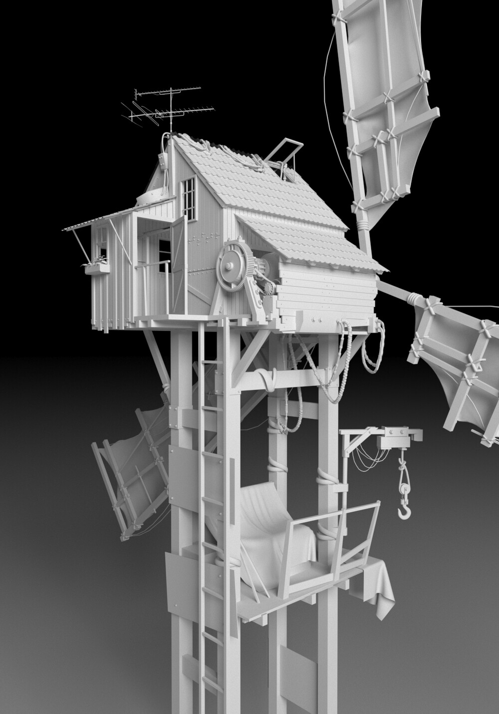 ArtStation - Wind Farm