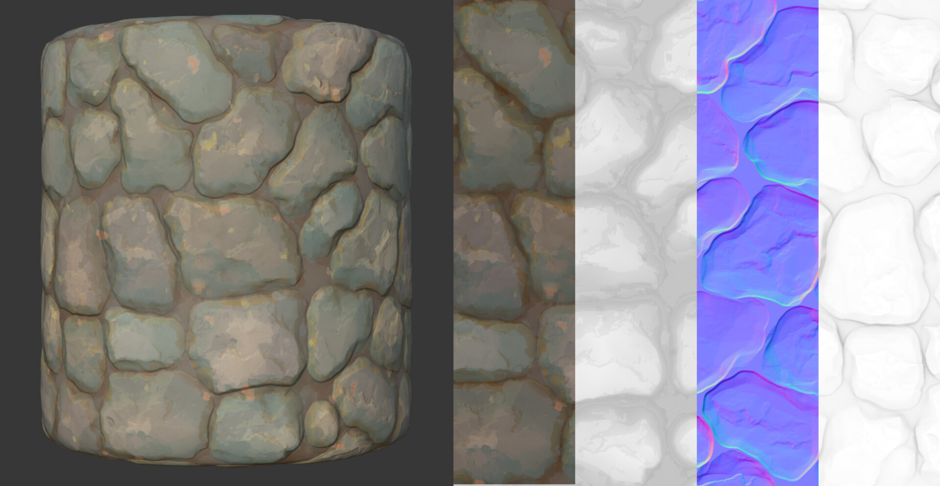 ArtStation - Stylied Material practice