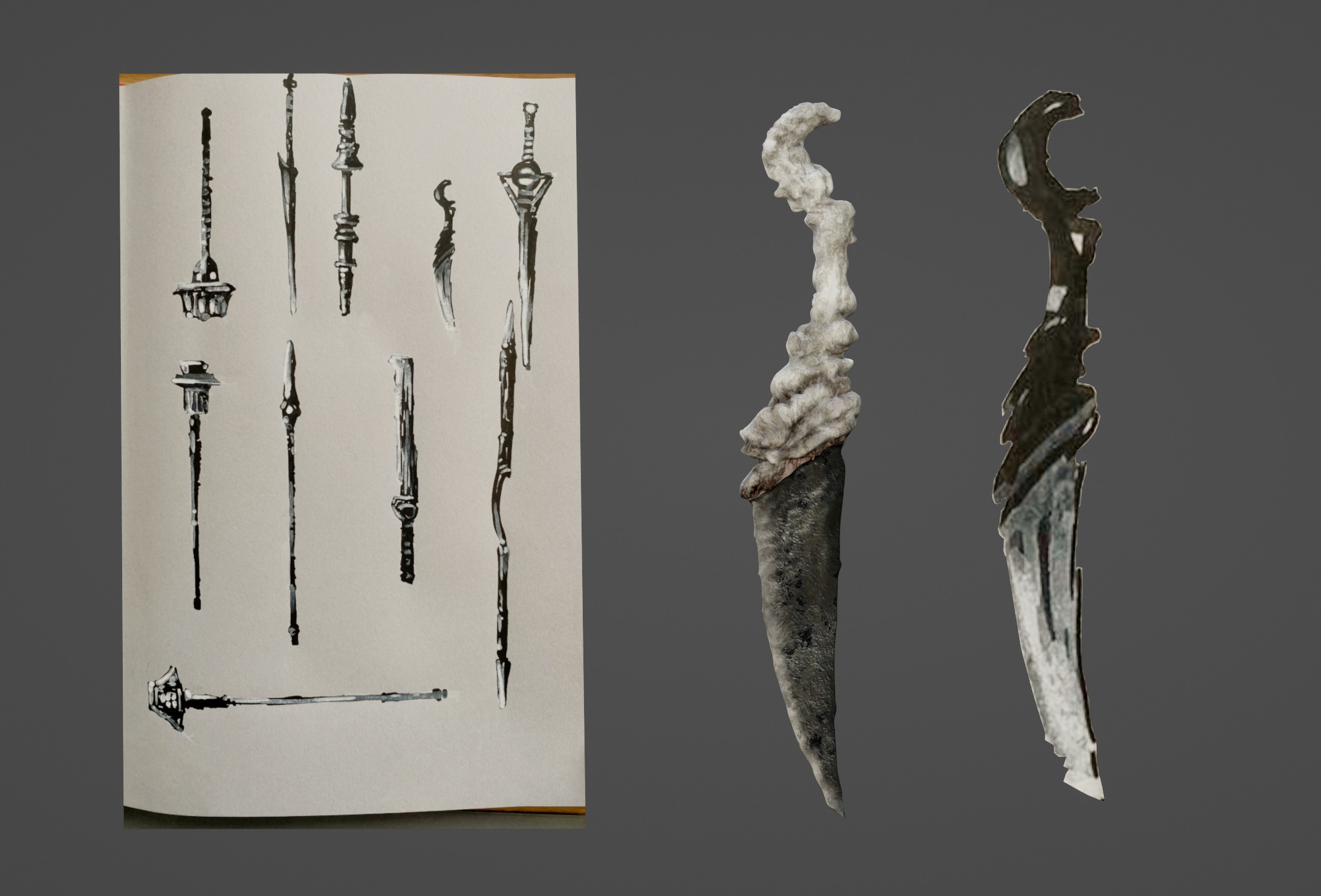 Mgr. art. Martin Engler PhD. - Corra weapons - personal project