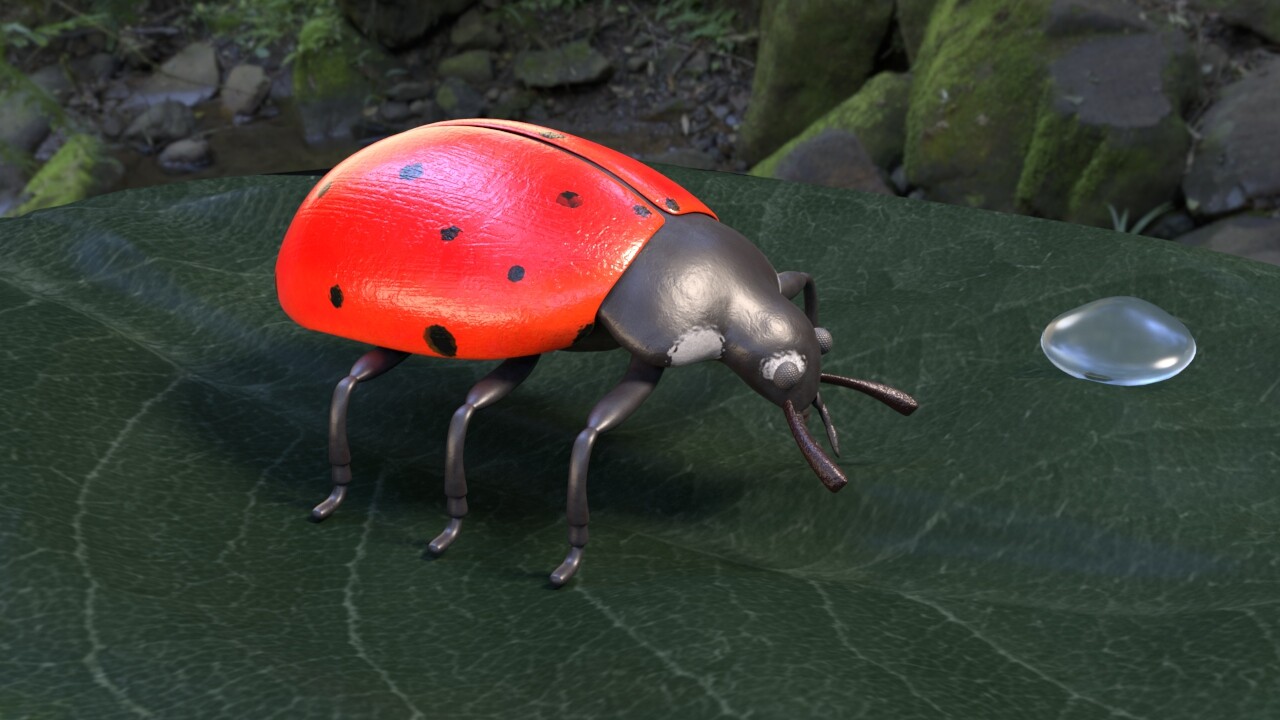 ArtStation - Ladybug rendu