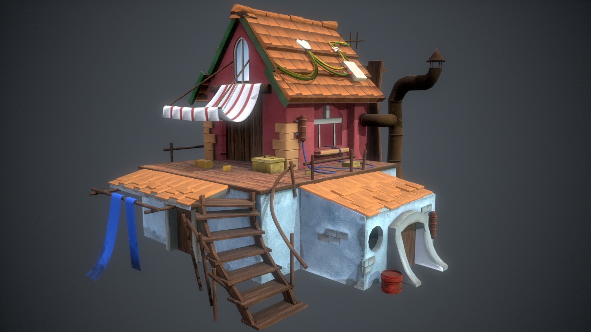ArtStation - Conceptual House