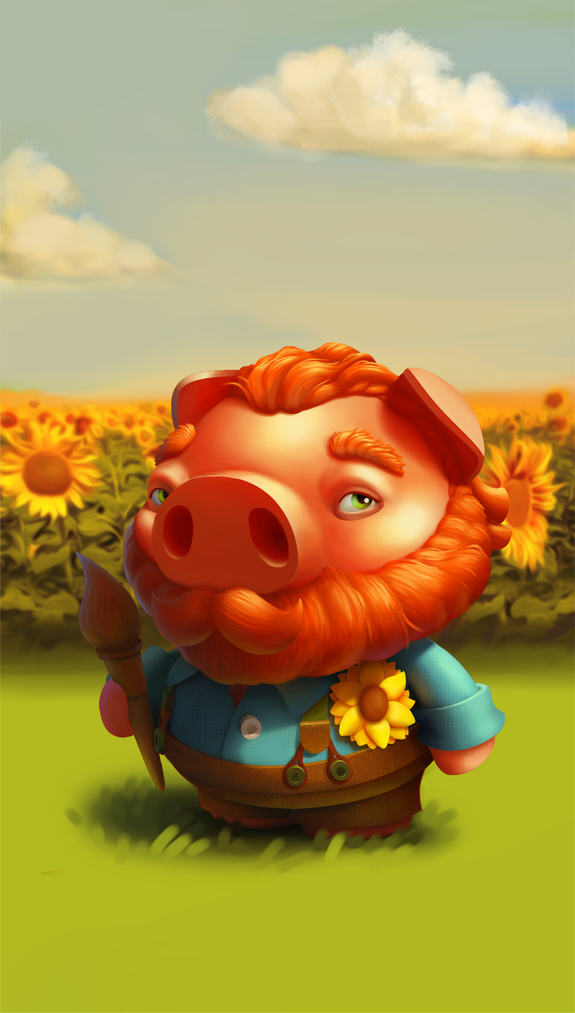 ArtStation - WIP Van Gogh project