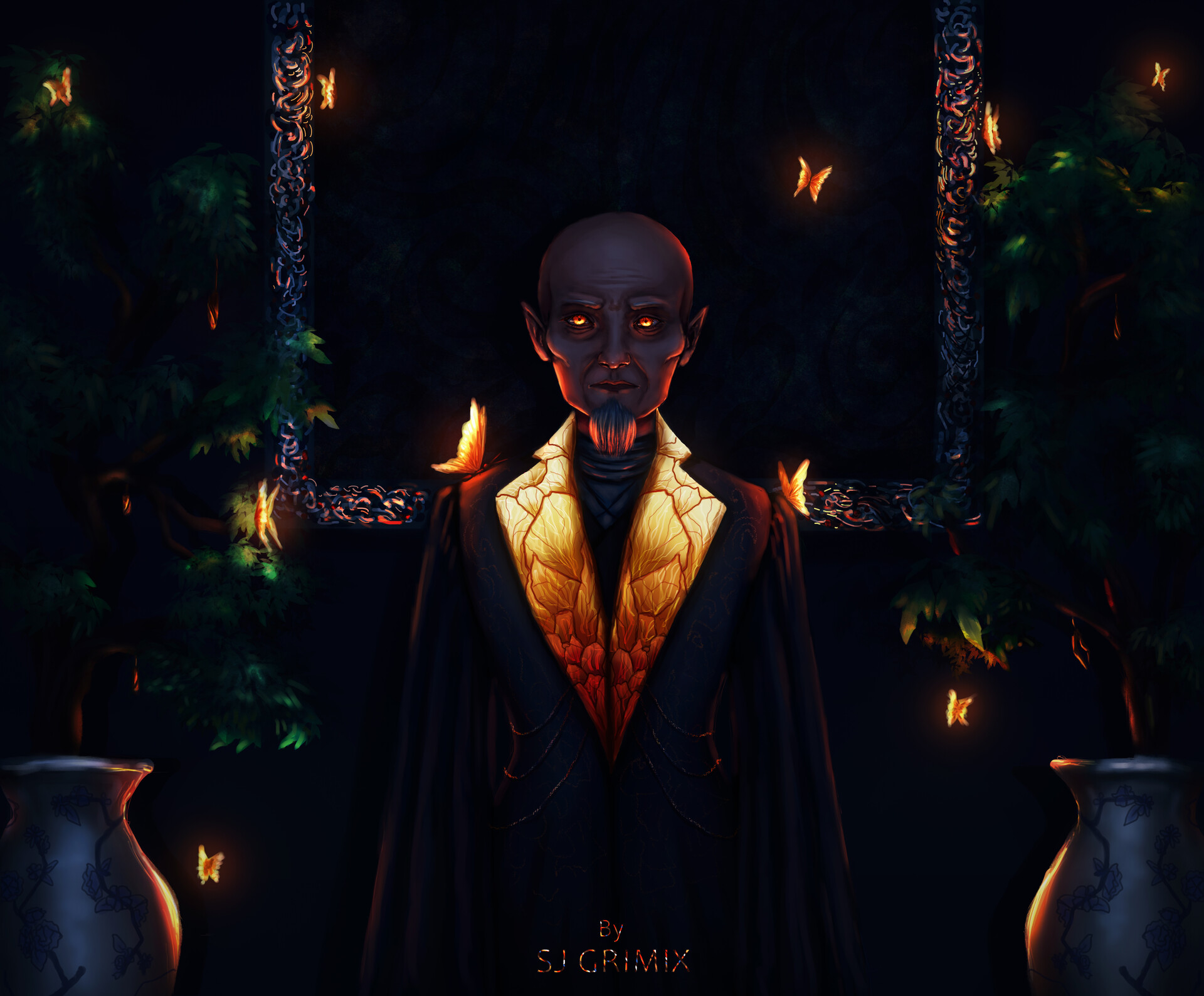 ArtStation - Butterfly - kingdom hearts fanart