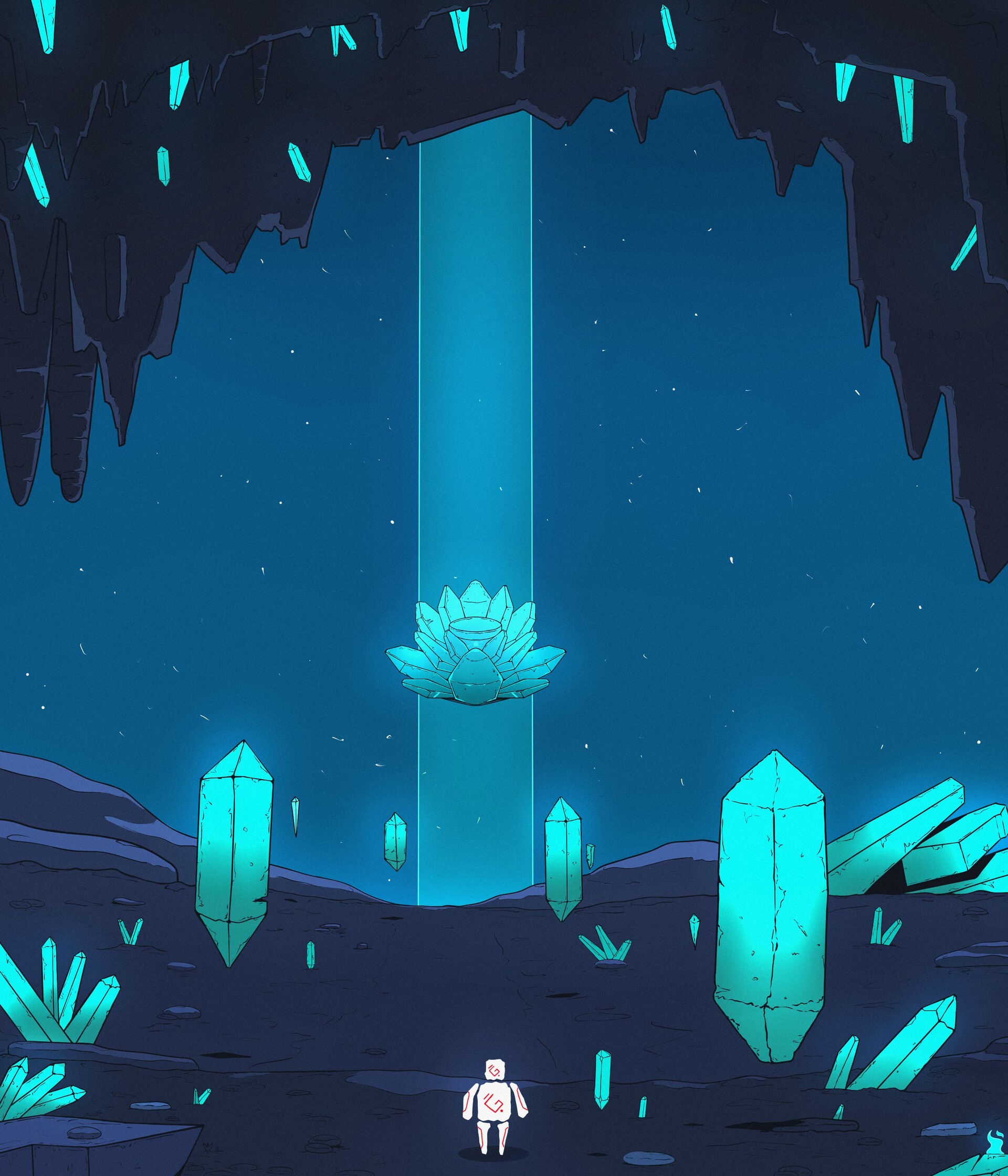 ArtStation - Crystal Cavern