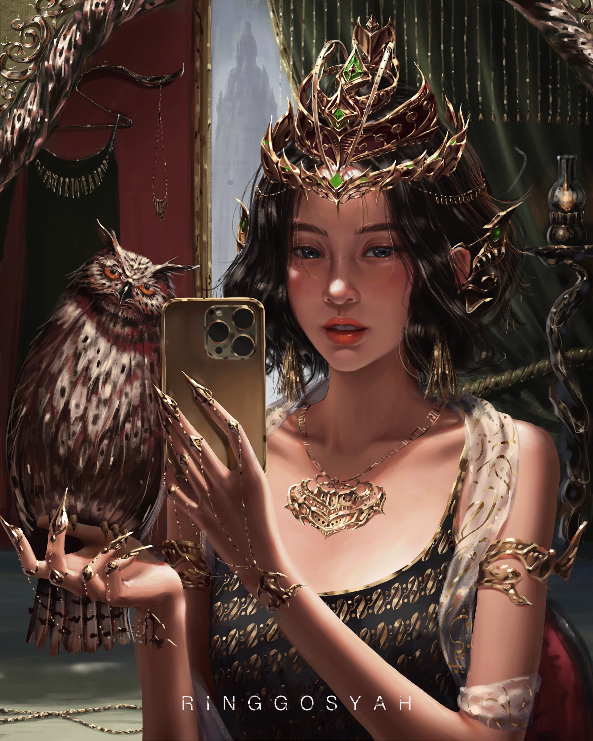 ArtStation - Dewi’s Reflection