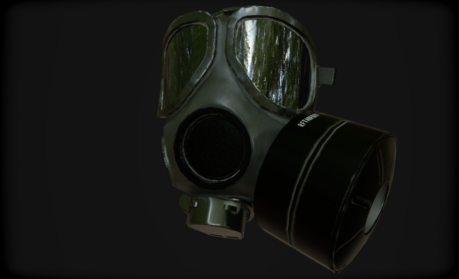ArtStation - US_M40_Gas_Mask