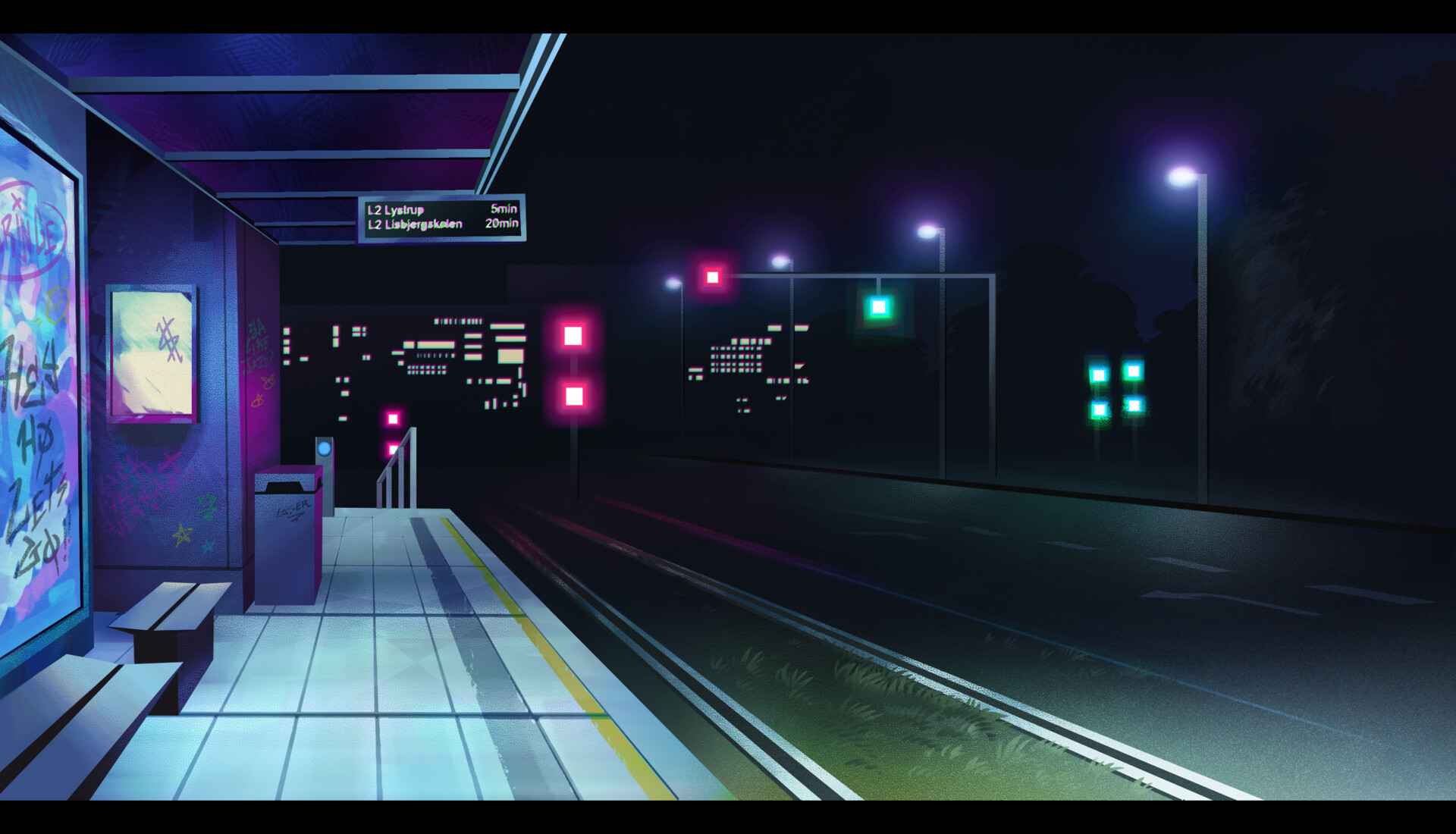 ArtStation - Train Station