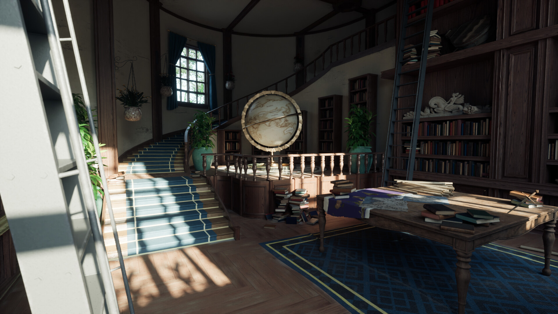 Nathan Nodley - Environment Artist - Adventurer's Study - Unreal Engine ...