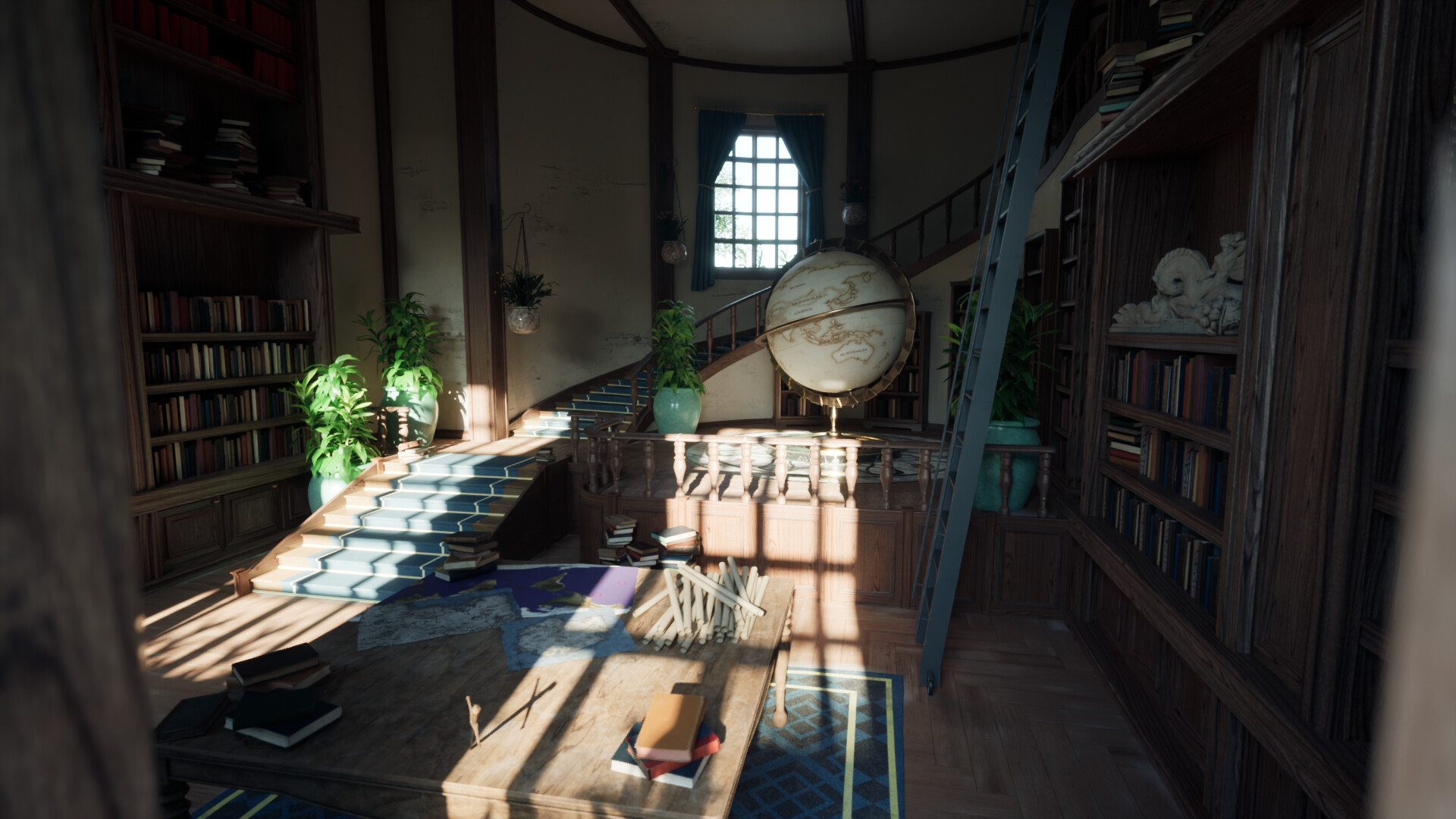 Nathan Nodley - Environment Artist - Adventurer's Study - Unreal Engine ...