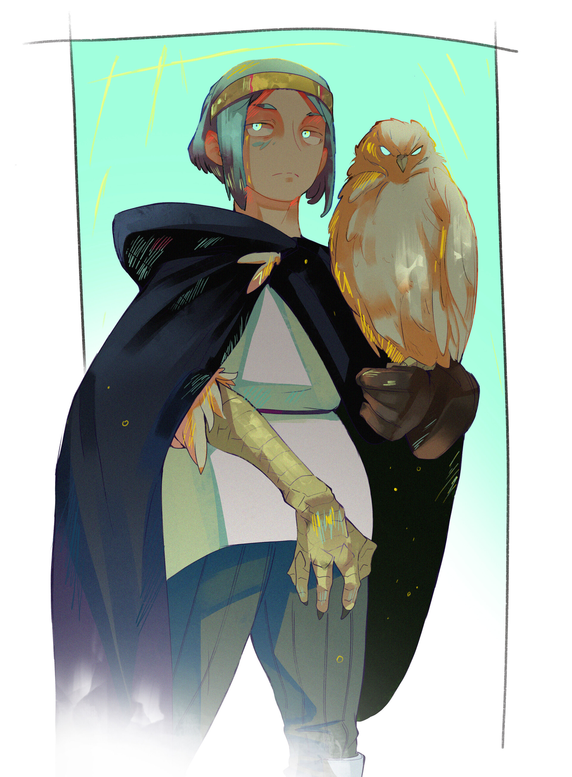 ArtStation - Hunter illustration