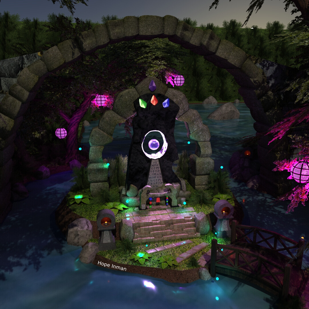 ArtStation - Fantasy Shrine