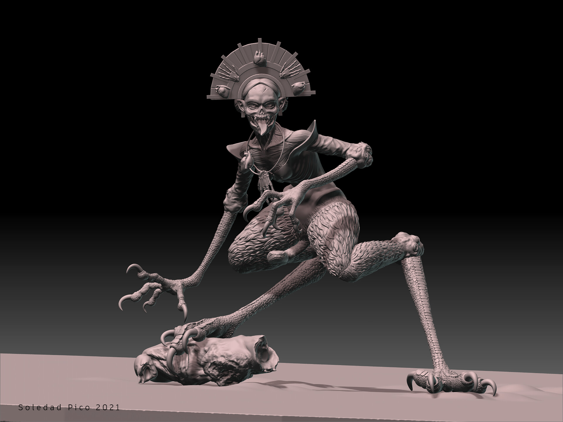 ArtStation - Tzitzimitl - 3D print model