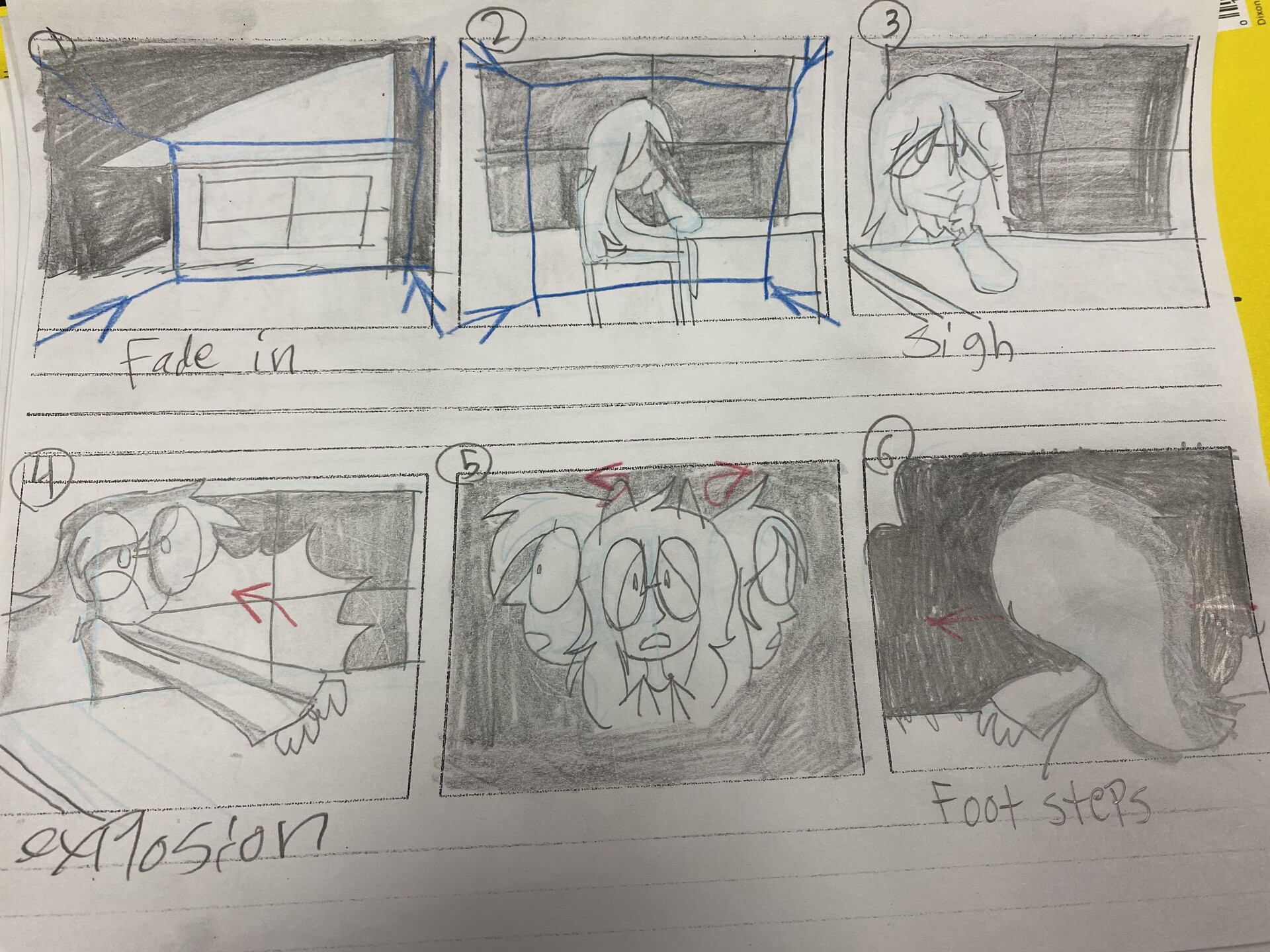 ArtStation - Clean storyboards