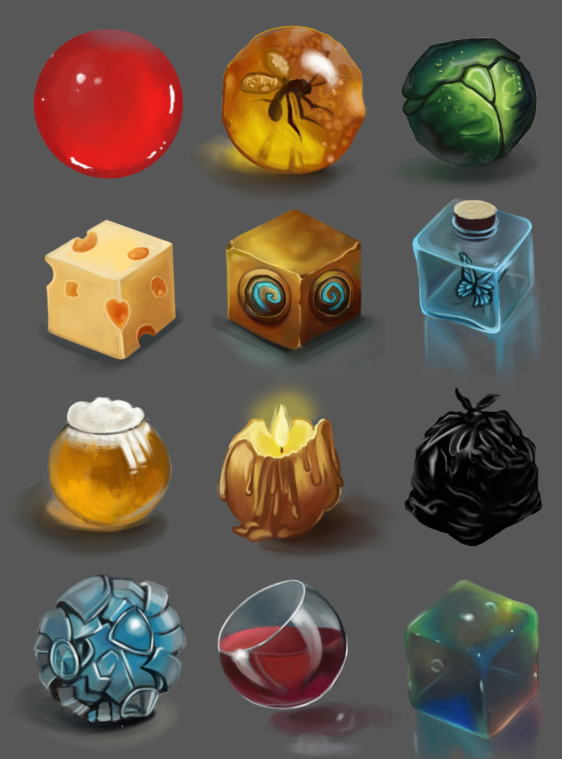 ArtStation - material study