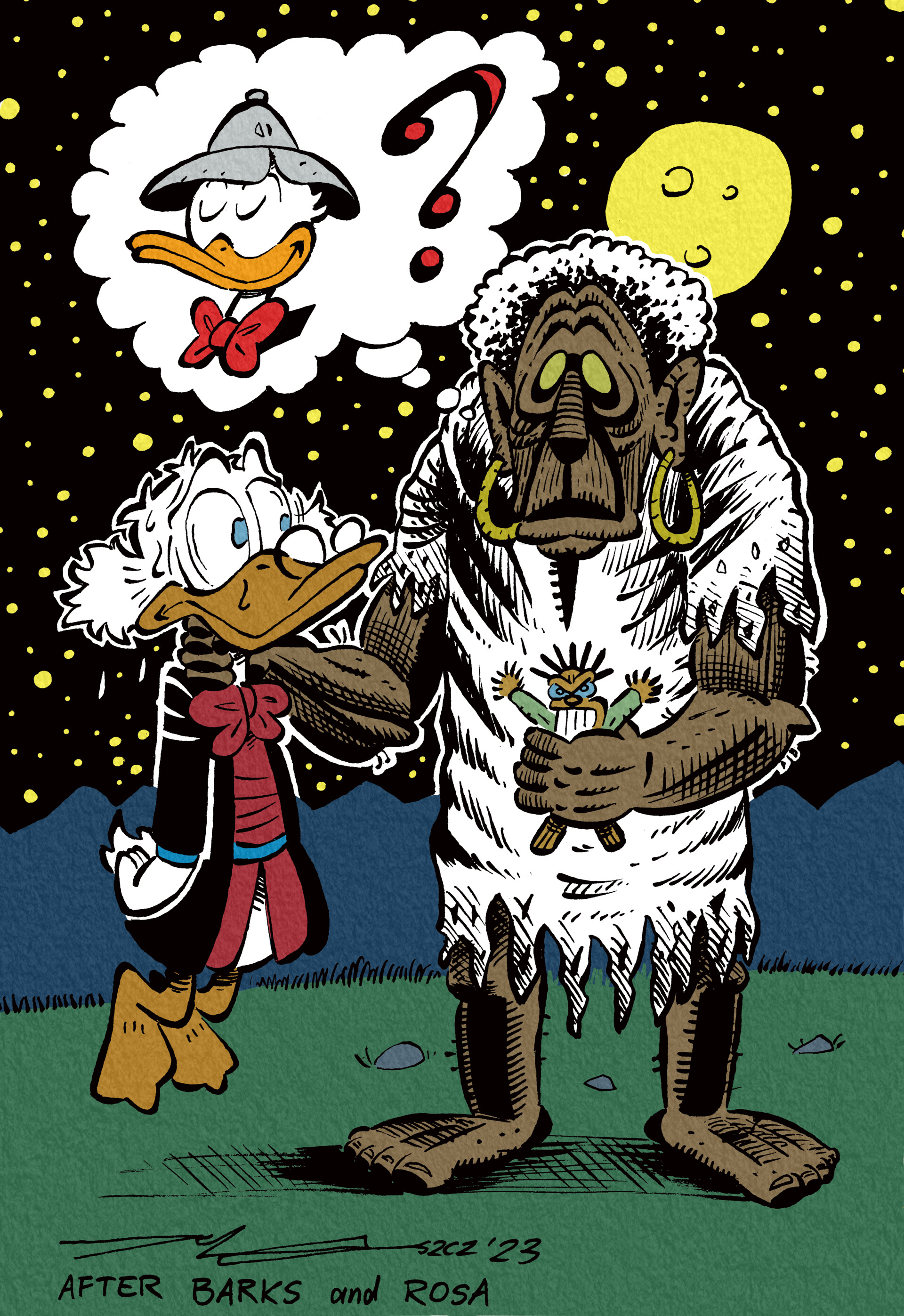 ArtStation - Scrooge and Bombie