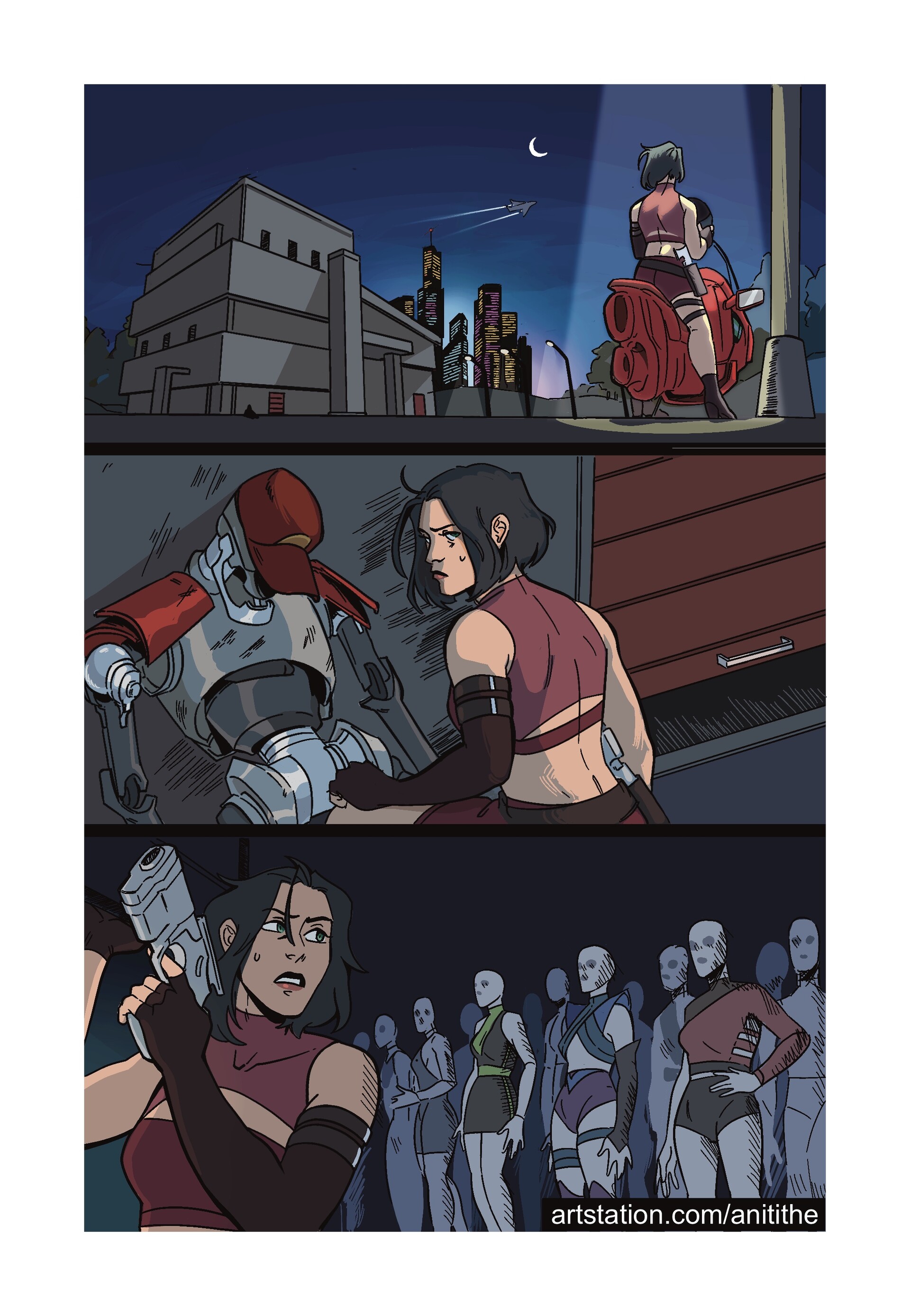 ArtStation - "T.O.P.S." Comic