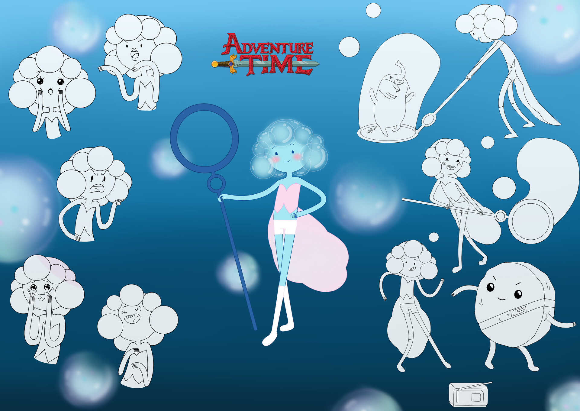 ArtStation - Princess of Bubbles