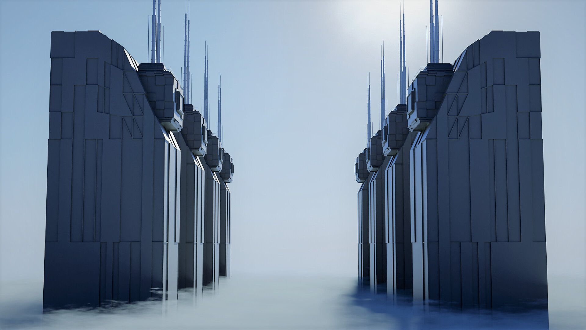 ArtStation - Sci-fi Buildings