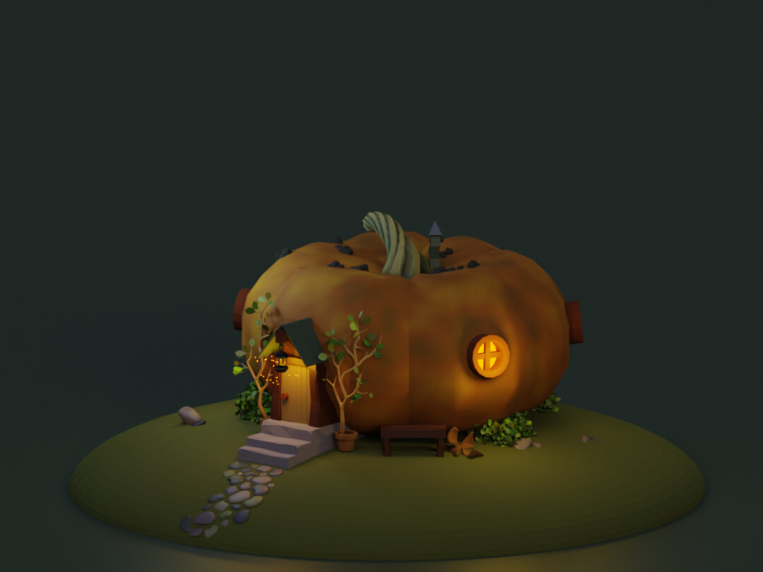 ArtStation - Pumpkin House