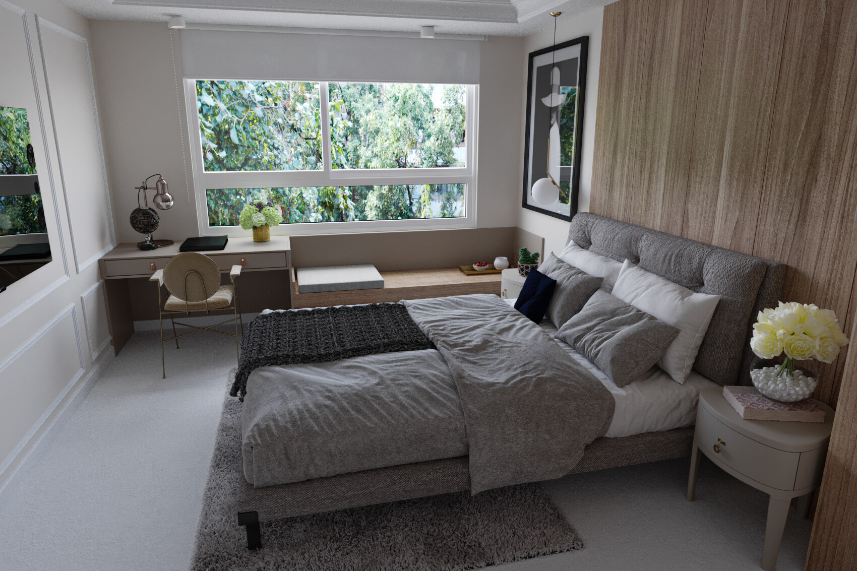 ArtStation - Interior Bedroom