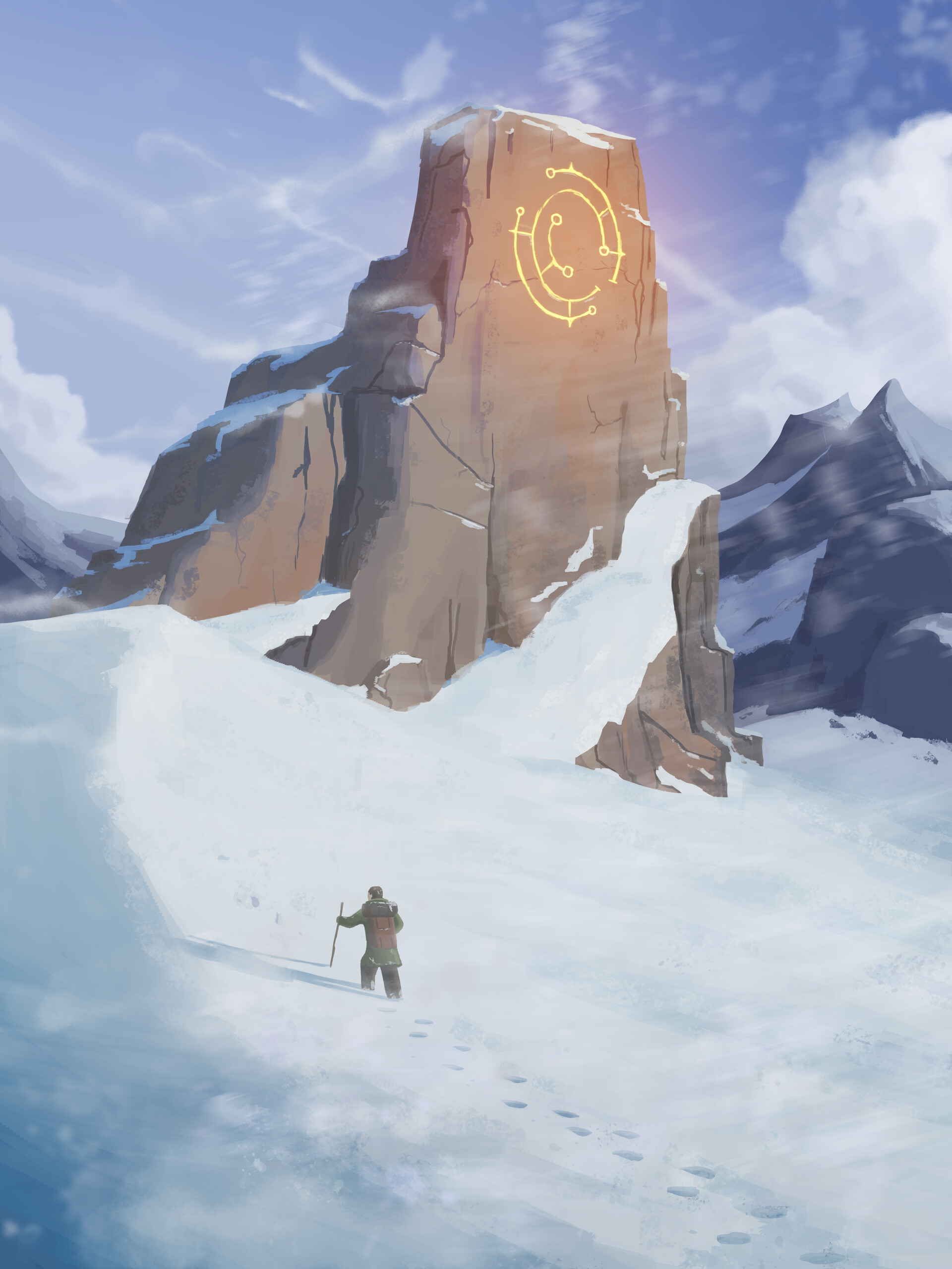 ArtStation - Mystery Rock Environment Art