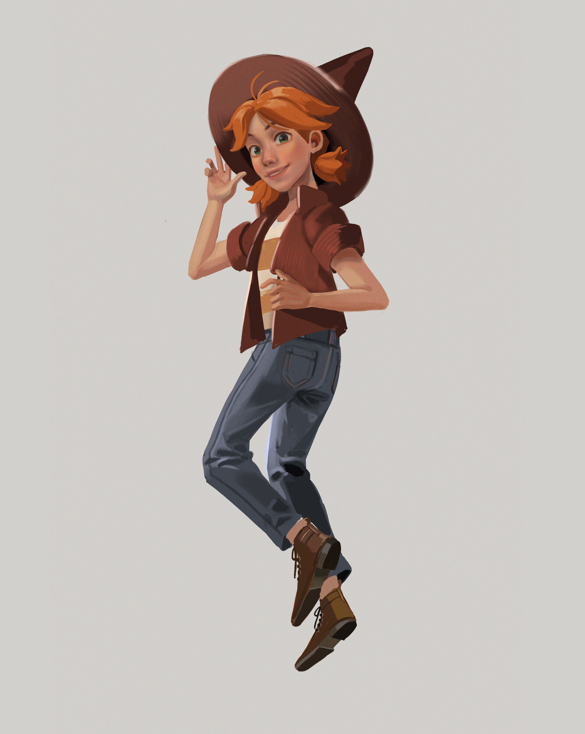 ArtStation - witch character