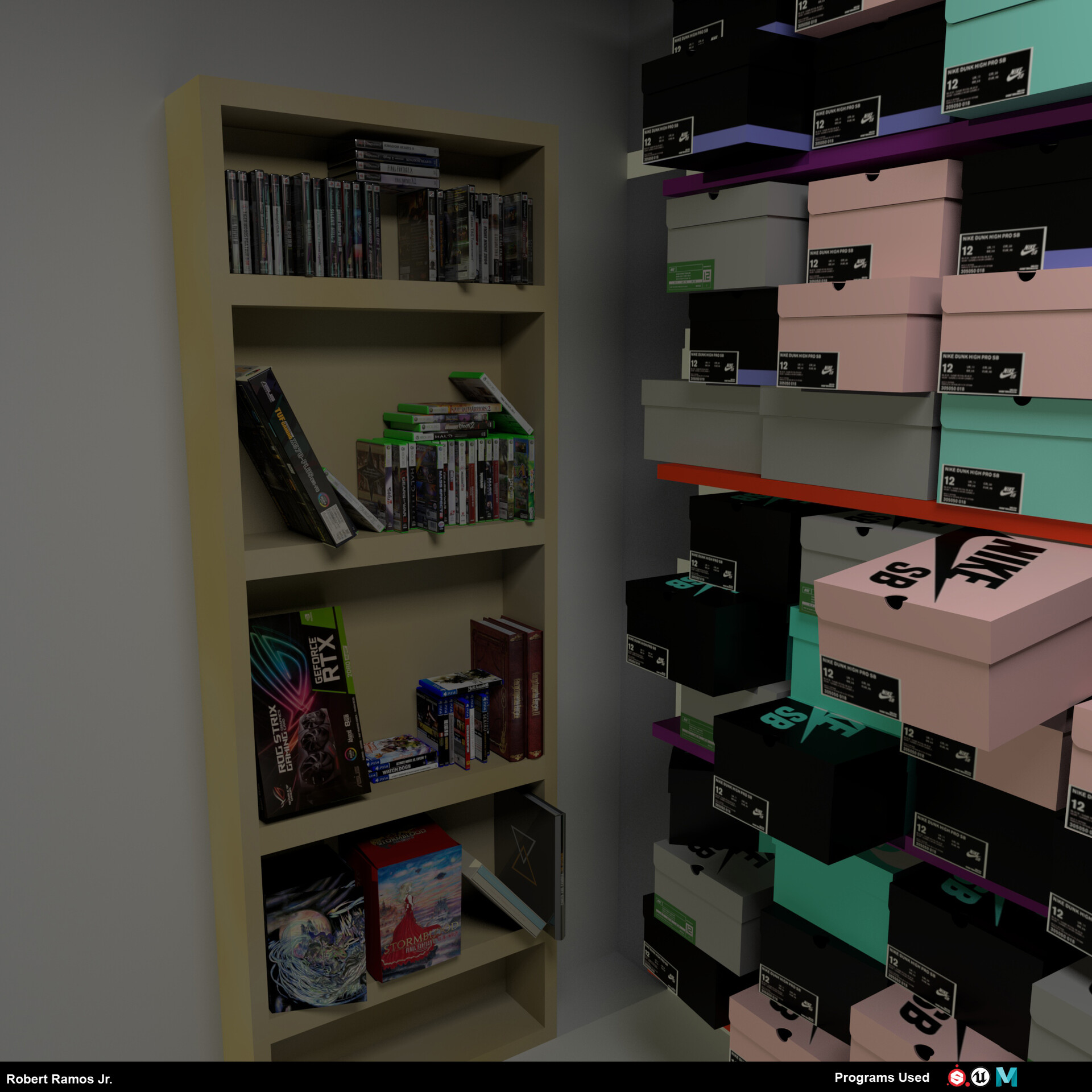 Robert Ramos Jr - Shoes and Video Games