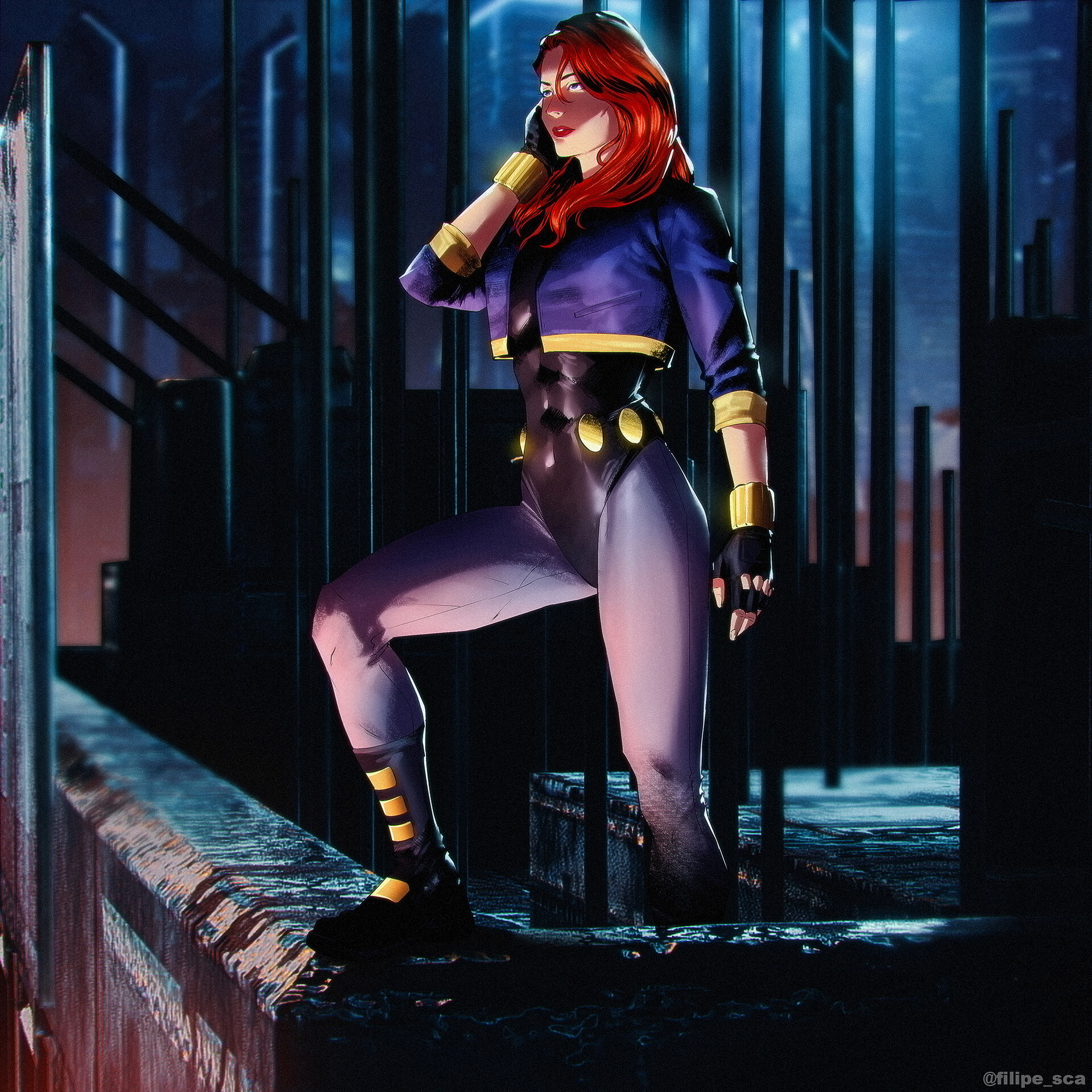 ArtStation - Amalgam: Black Bird