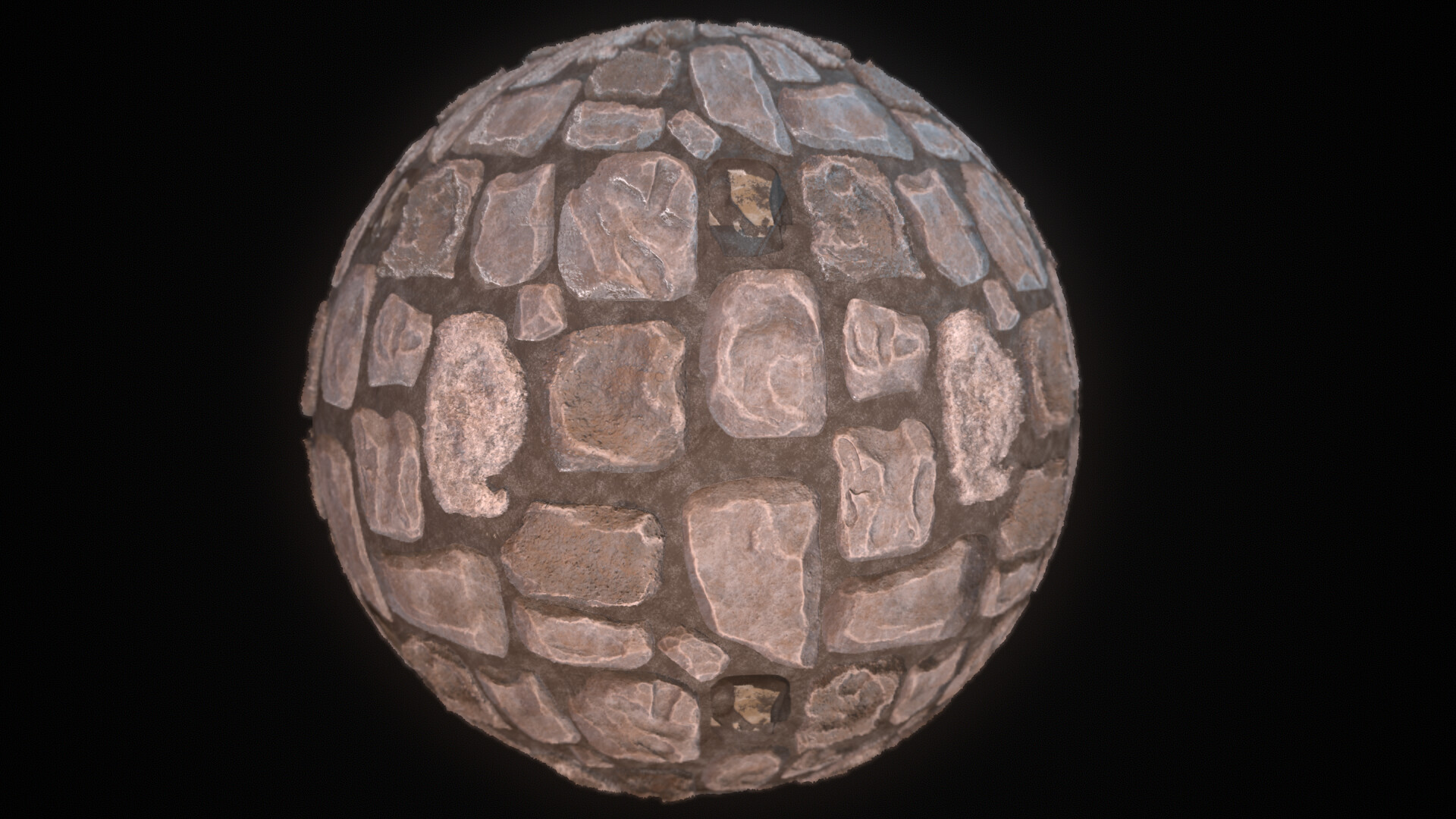 ArtStation - Stone Wall Tiling Texture