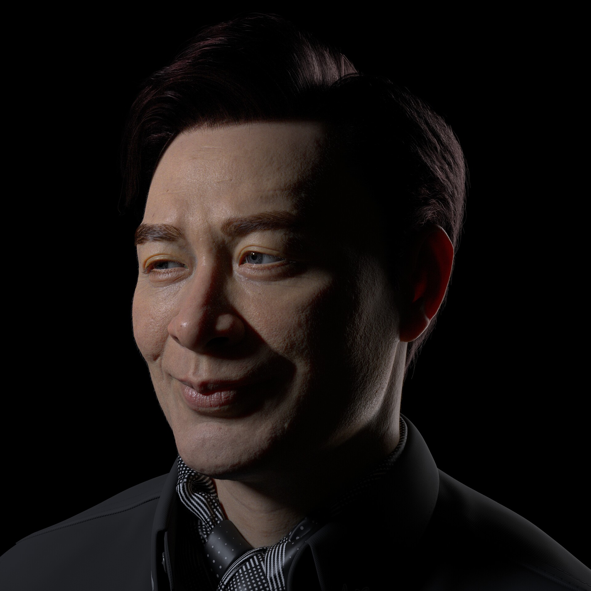 ShaoWeipeng - 《狂飙The Knockout》—— 高启强GaoQiqiang（张颂文ZhangSongwen饰）粉丝肖像作品