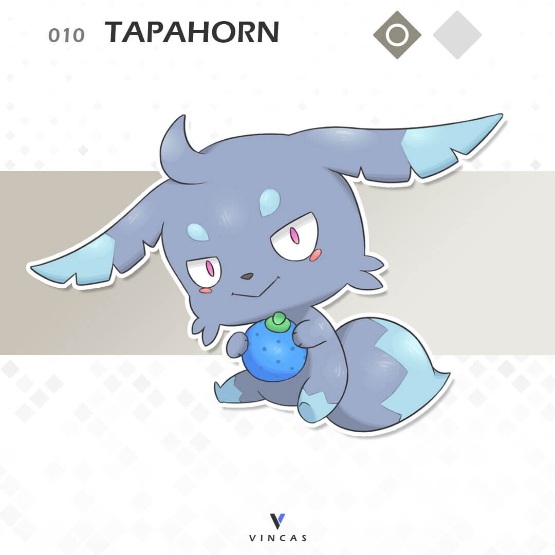 ArtStation - Fakemon 010 - TAPAHORN