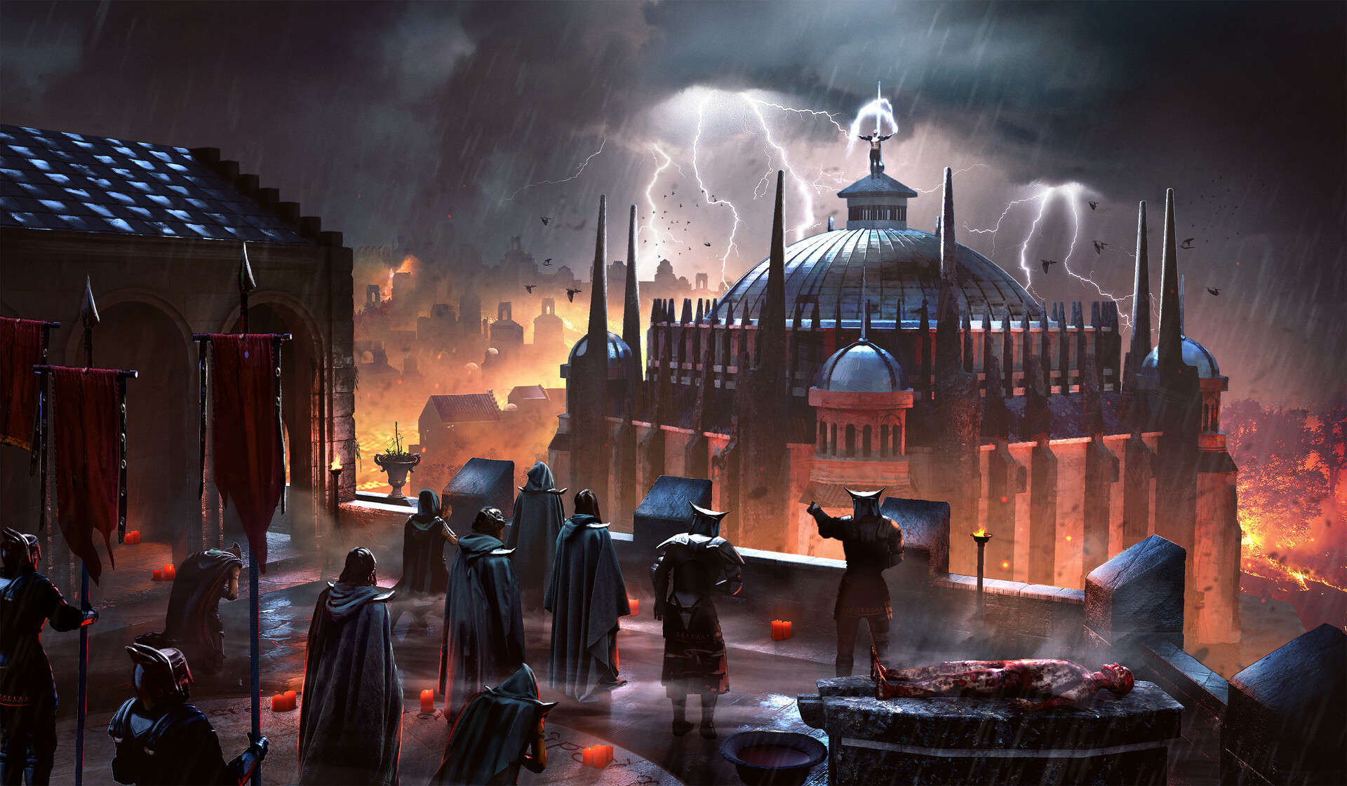 ArtStation - The Downfall of Numenor