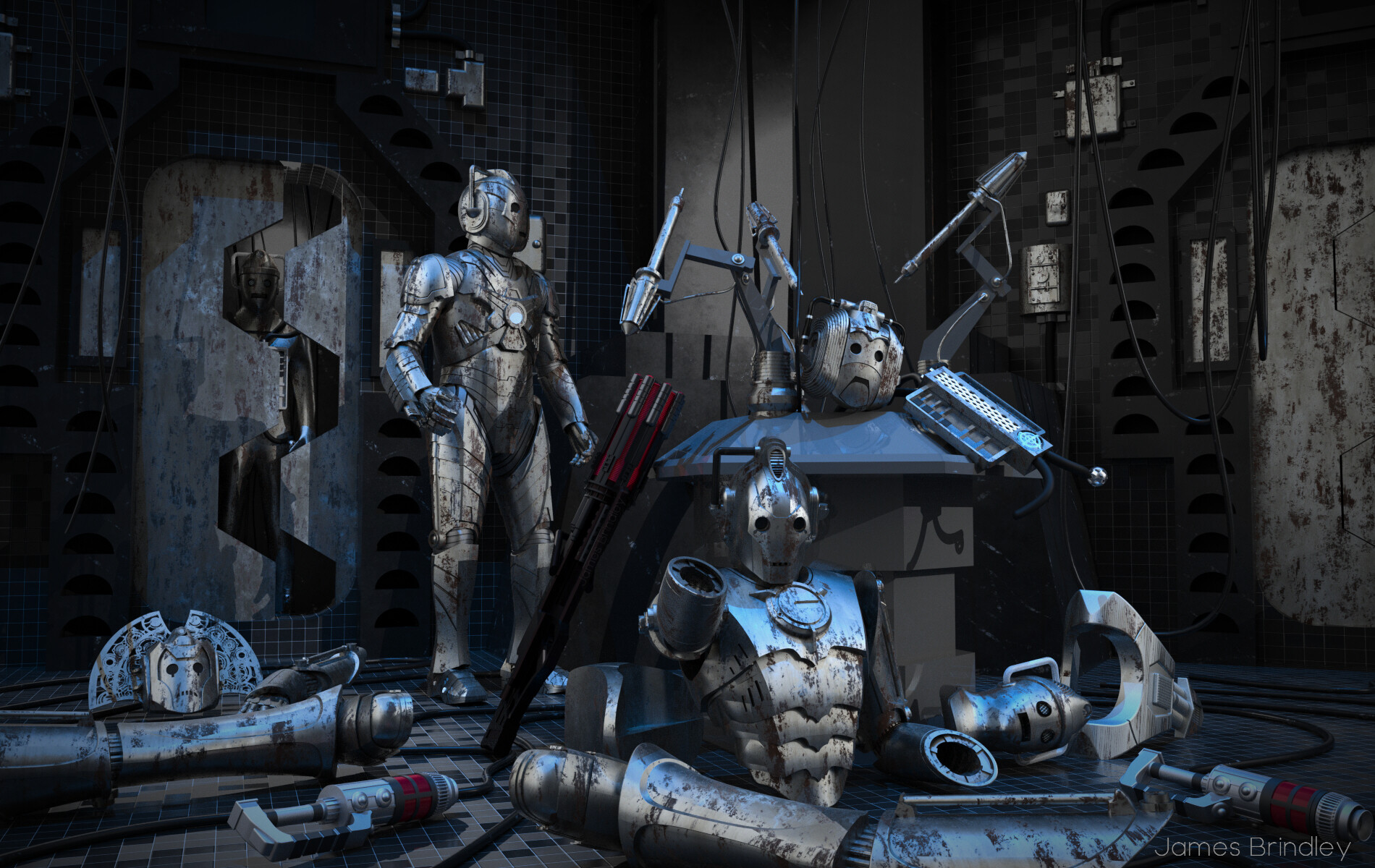 ArtStation - Cyberman Asylum