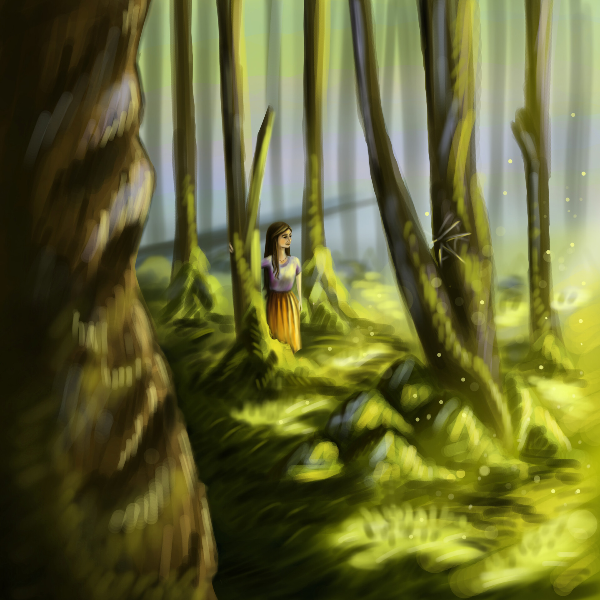 ArtStation - Magical forest