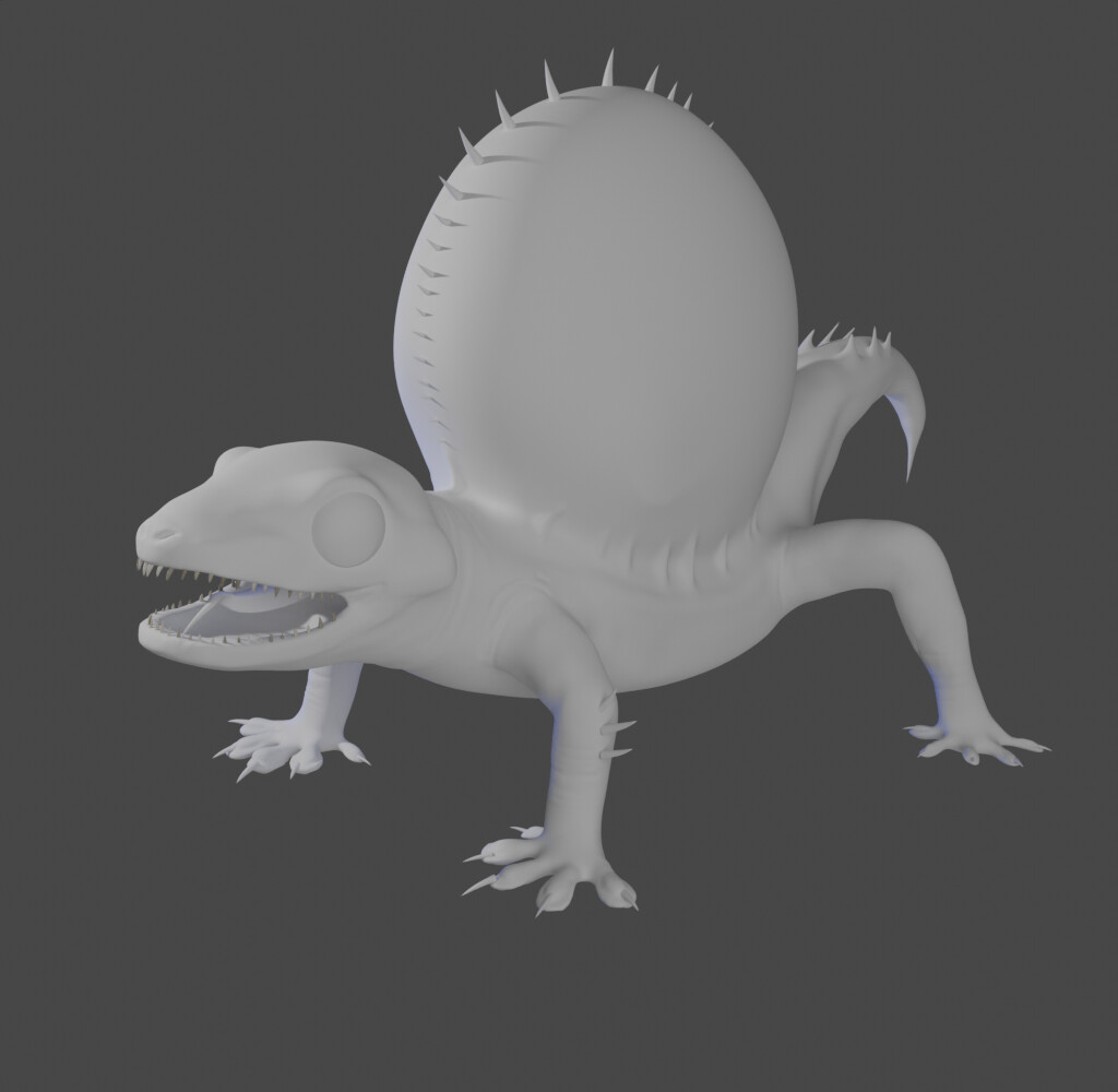 ArtStation - Cazard - desert lizard